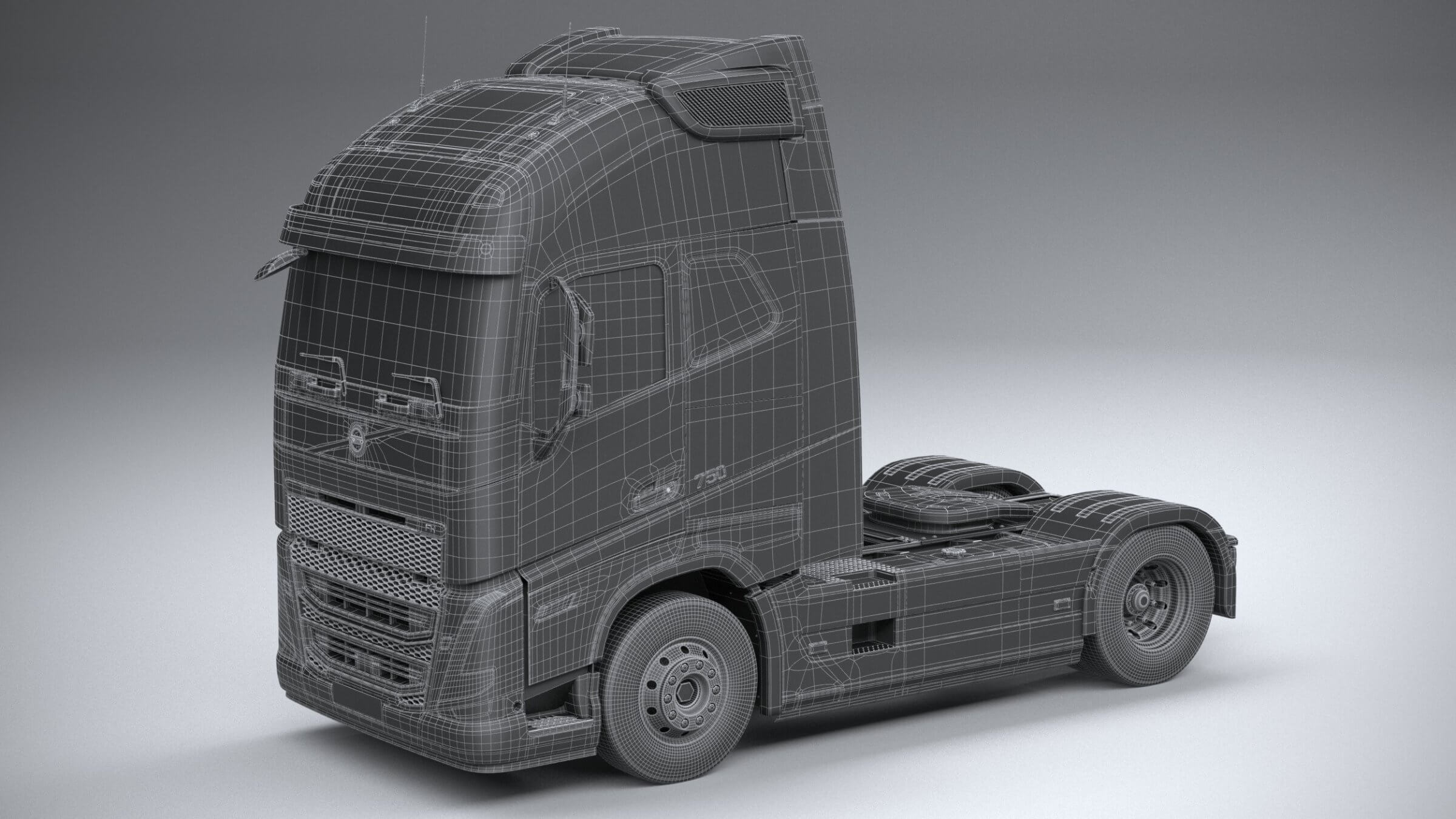 Volvo FH16 2020 - 3D Model by SQUIR
