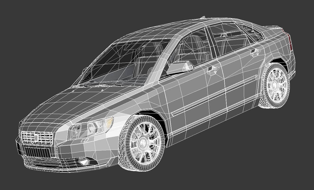 Volvo S40 2008 - 3D Model by SQUIR