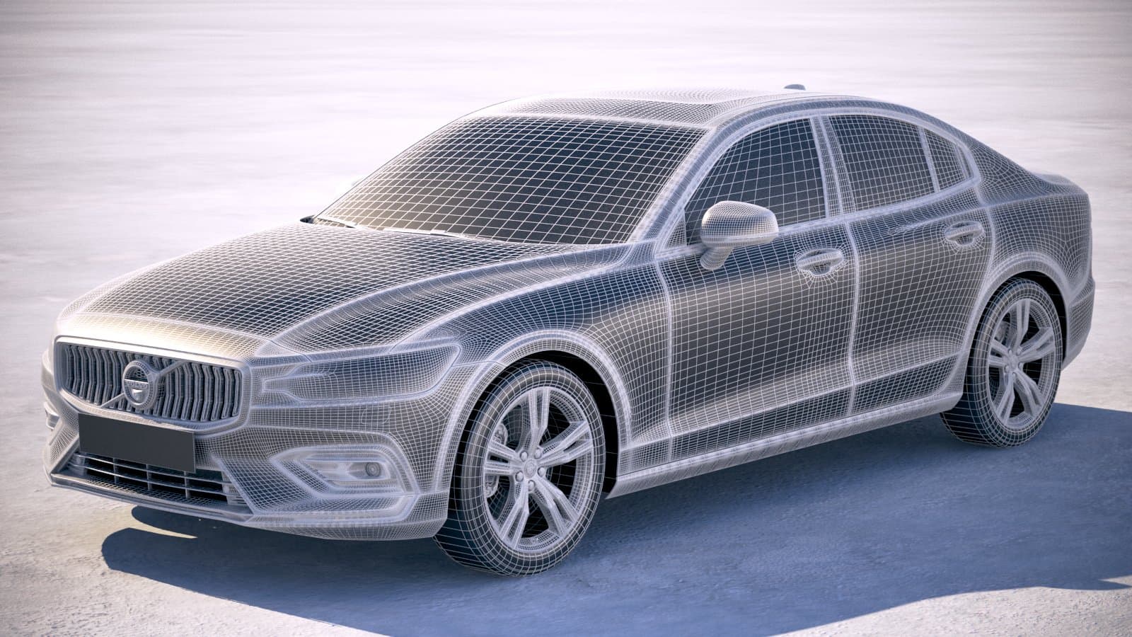 Volvo S60 2019 - 3D Model by SQUIR