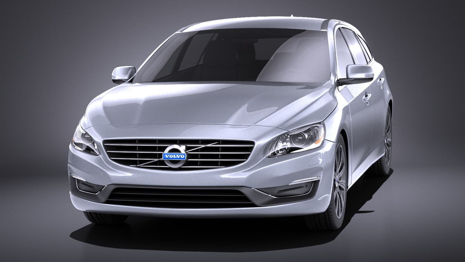 Volvo V60 2014 (V-Ray) 3D Model by SQUIR