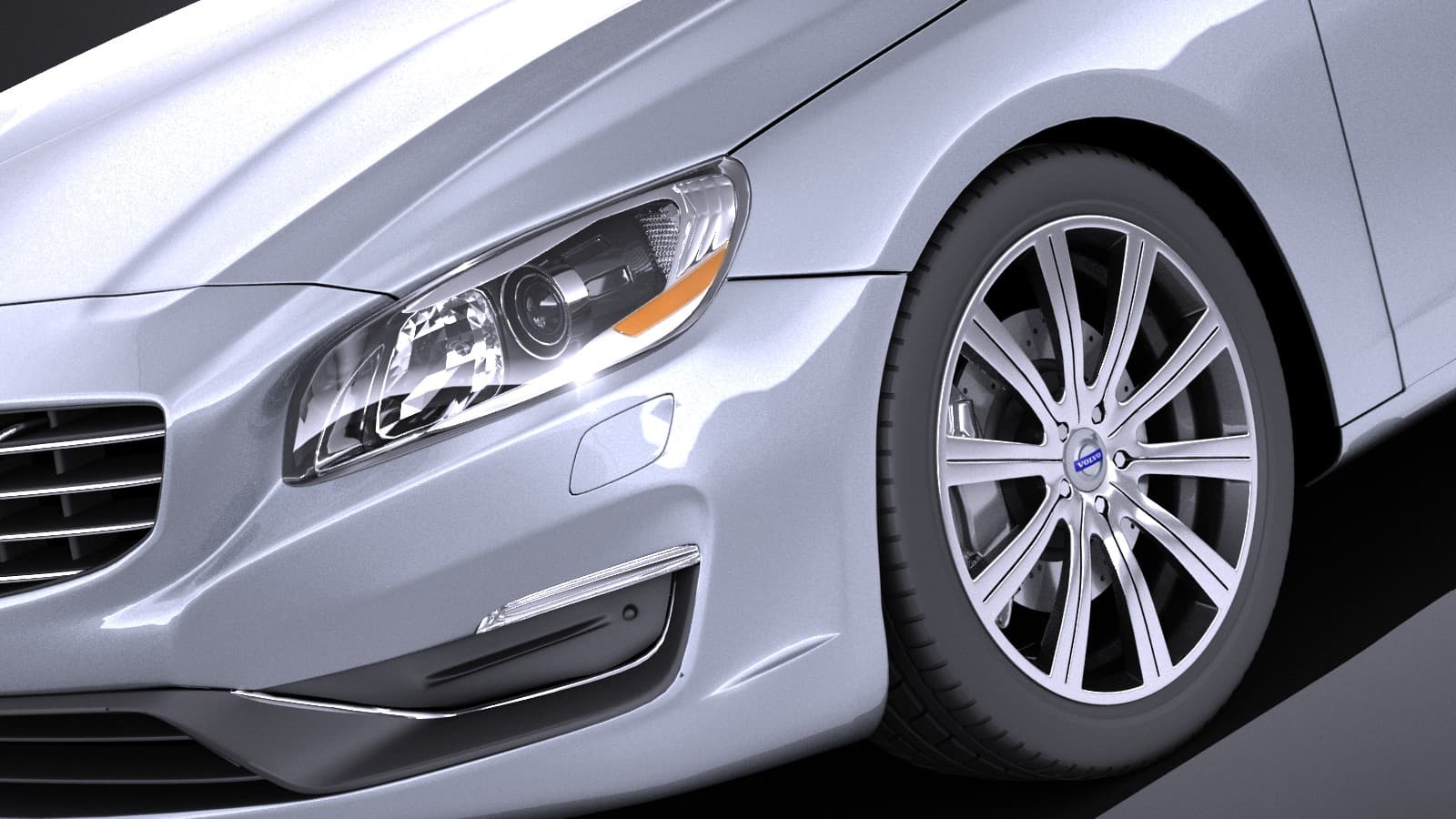 Volvo V60 2014 (V-Ray) 3D Model by SQUIR