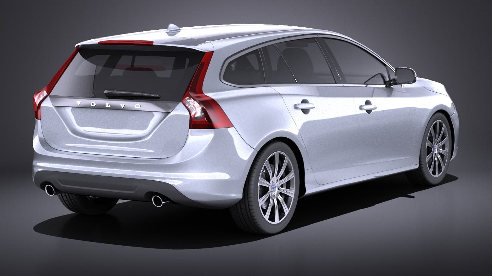 Volvo V60 2014 (V-Ray) 3D Model by SQUIR