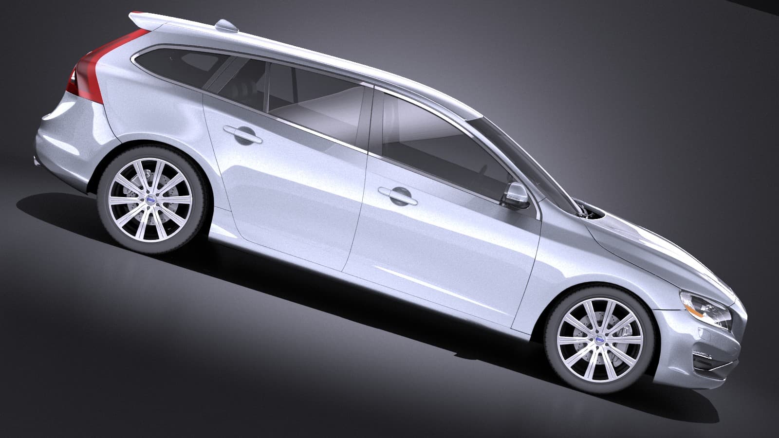 Volvo V60 2014 (V-Ray) 3D Model by SQUIR