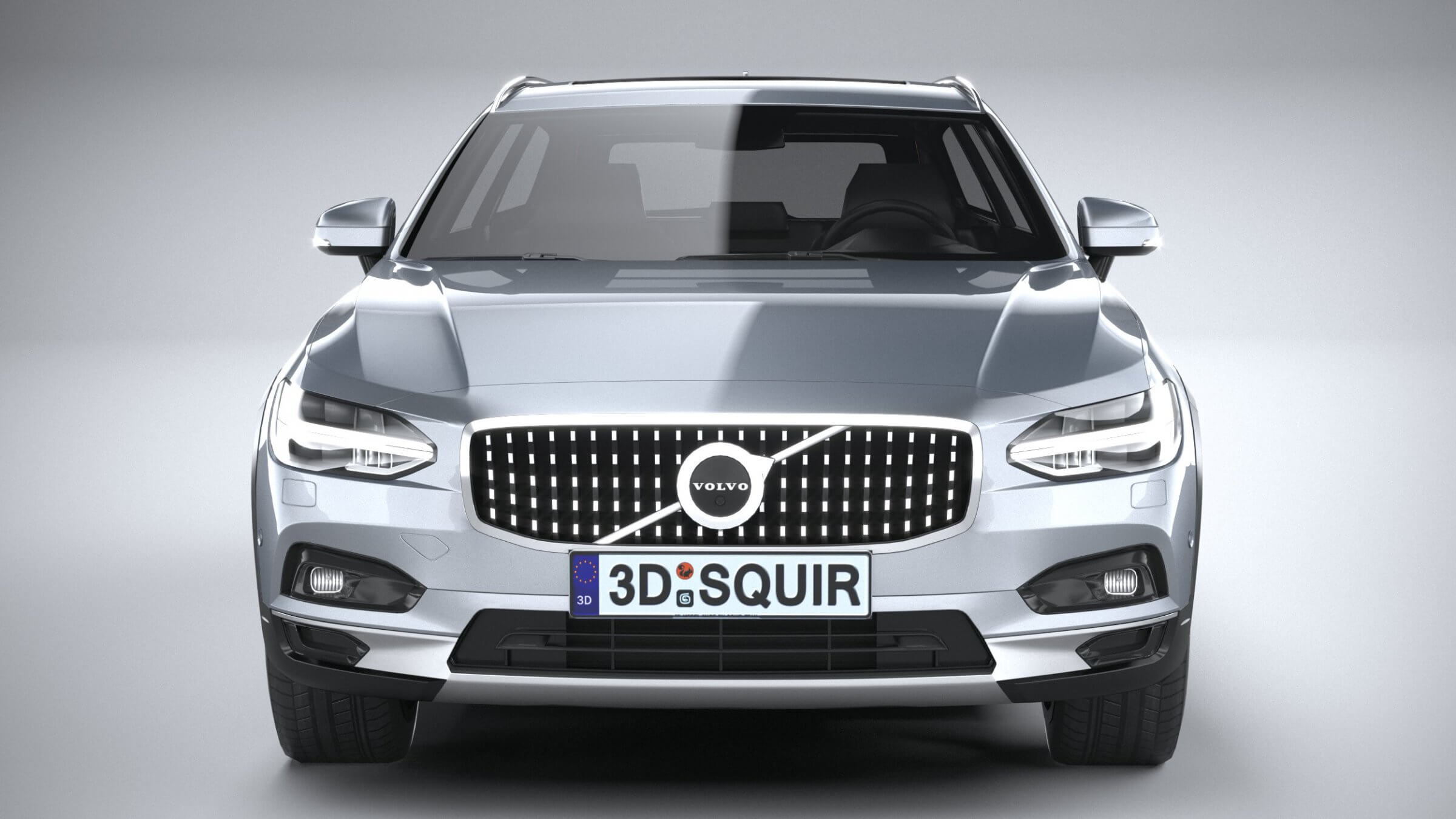 Volvo V90 Cross Country 2020 Low Poly - 3D Model by SQUIR