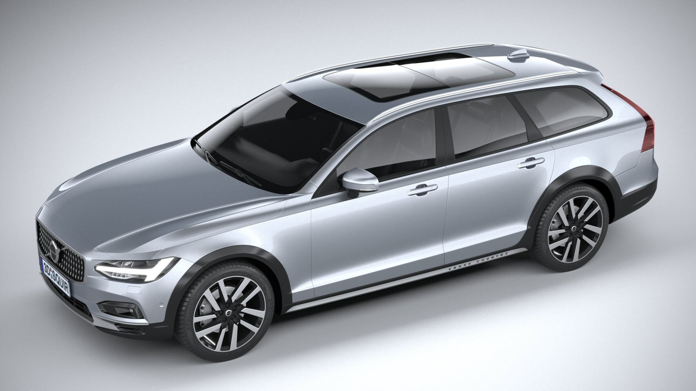 Volvo V90 Cross Country 2020 - 3D Model by SQUIR