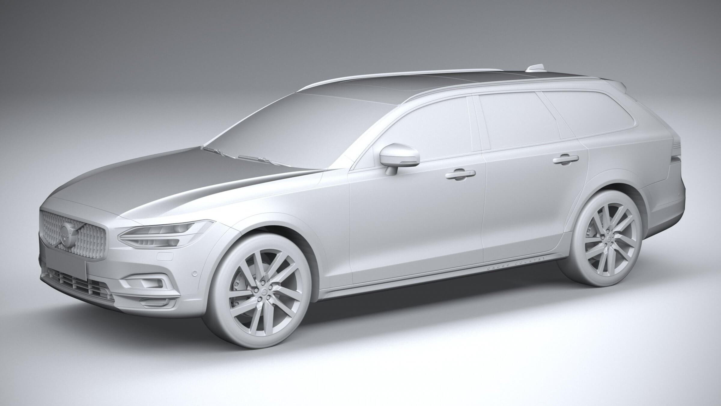 Volvo V90 Cross Country 2020 - 3D Model by SQUIR