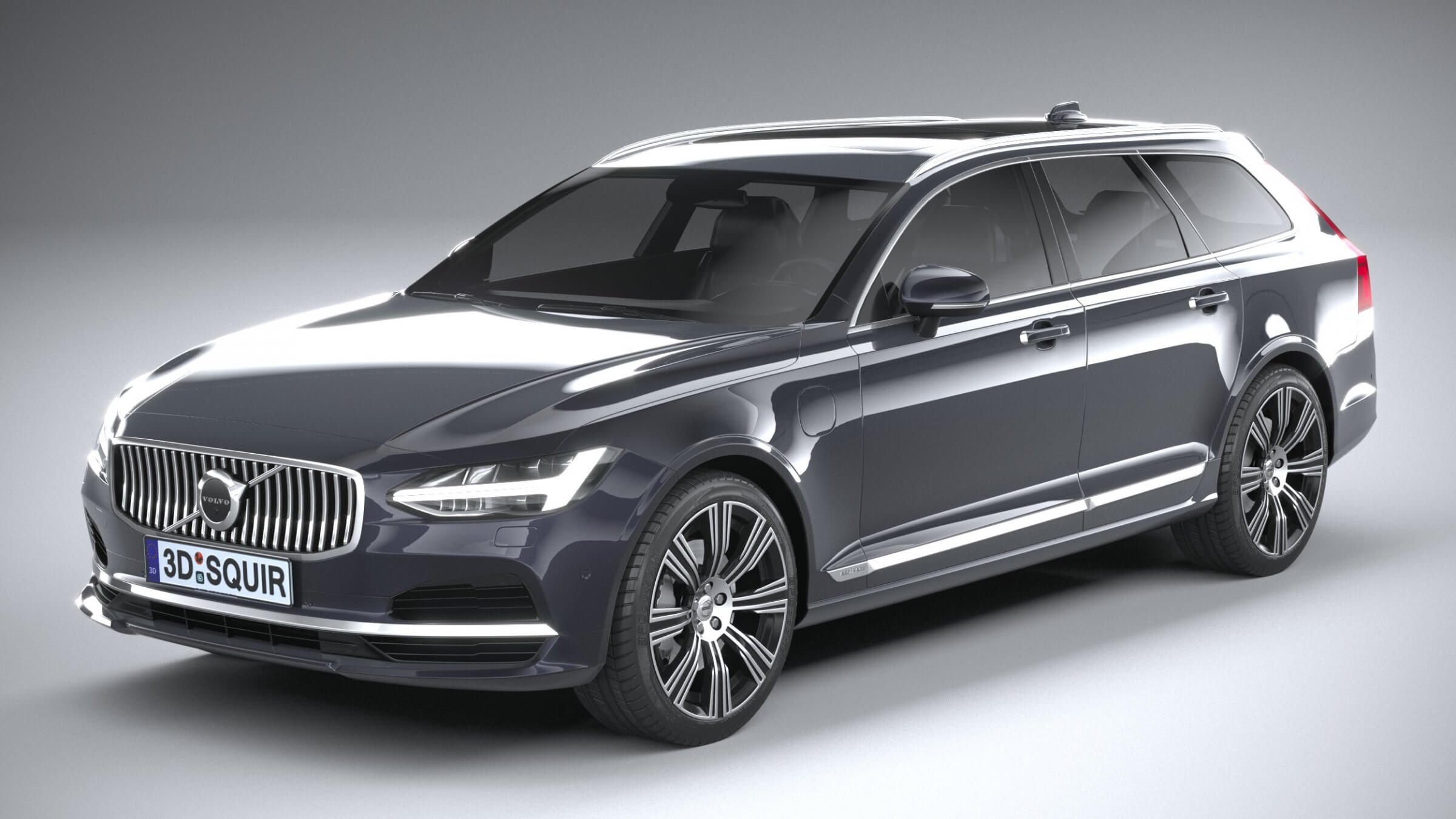 Volvo V90 Estate 2020 - 3D Model by SQUIR