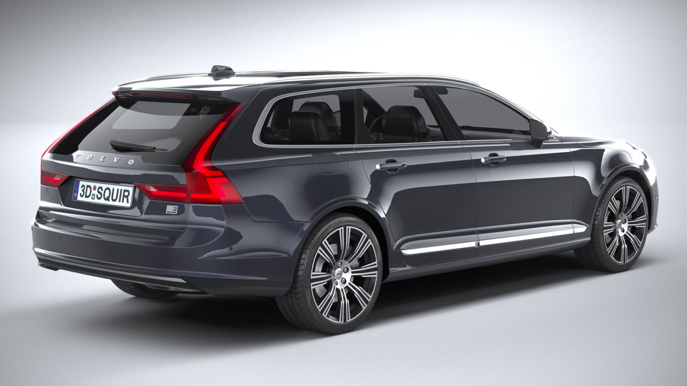 Volvo V90 Estate 2020 - 3D Model by SQUIR