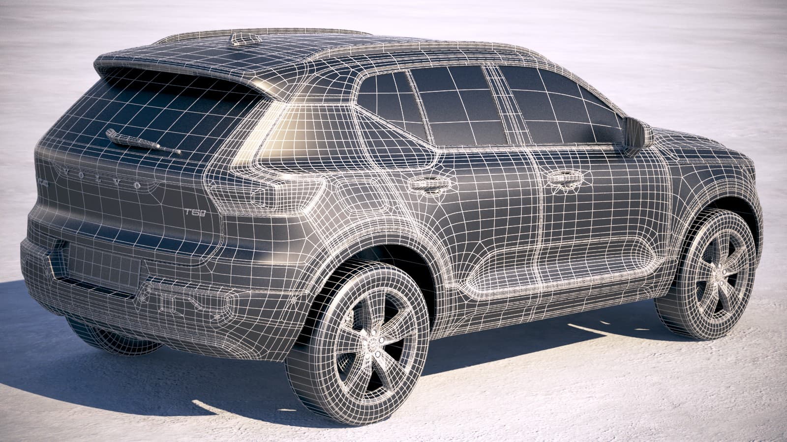 Volvo XC40 2018 - 3D Model by SQUIR