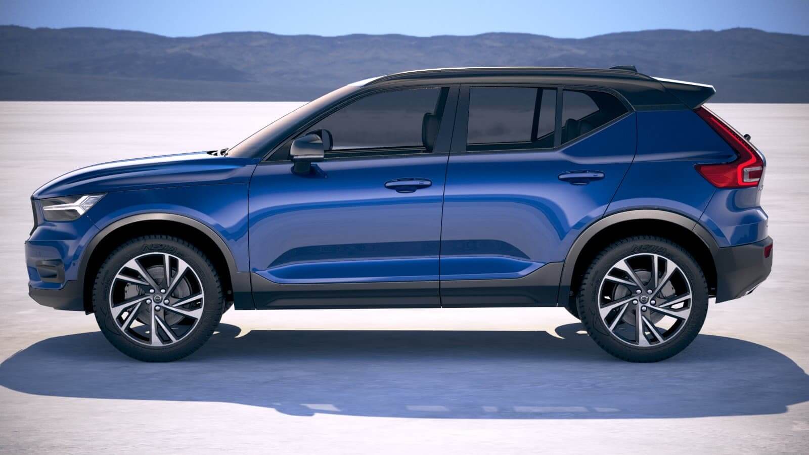 Volvo XC40 R-Design 2018 3D Model by SQUIR