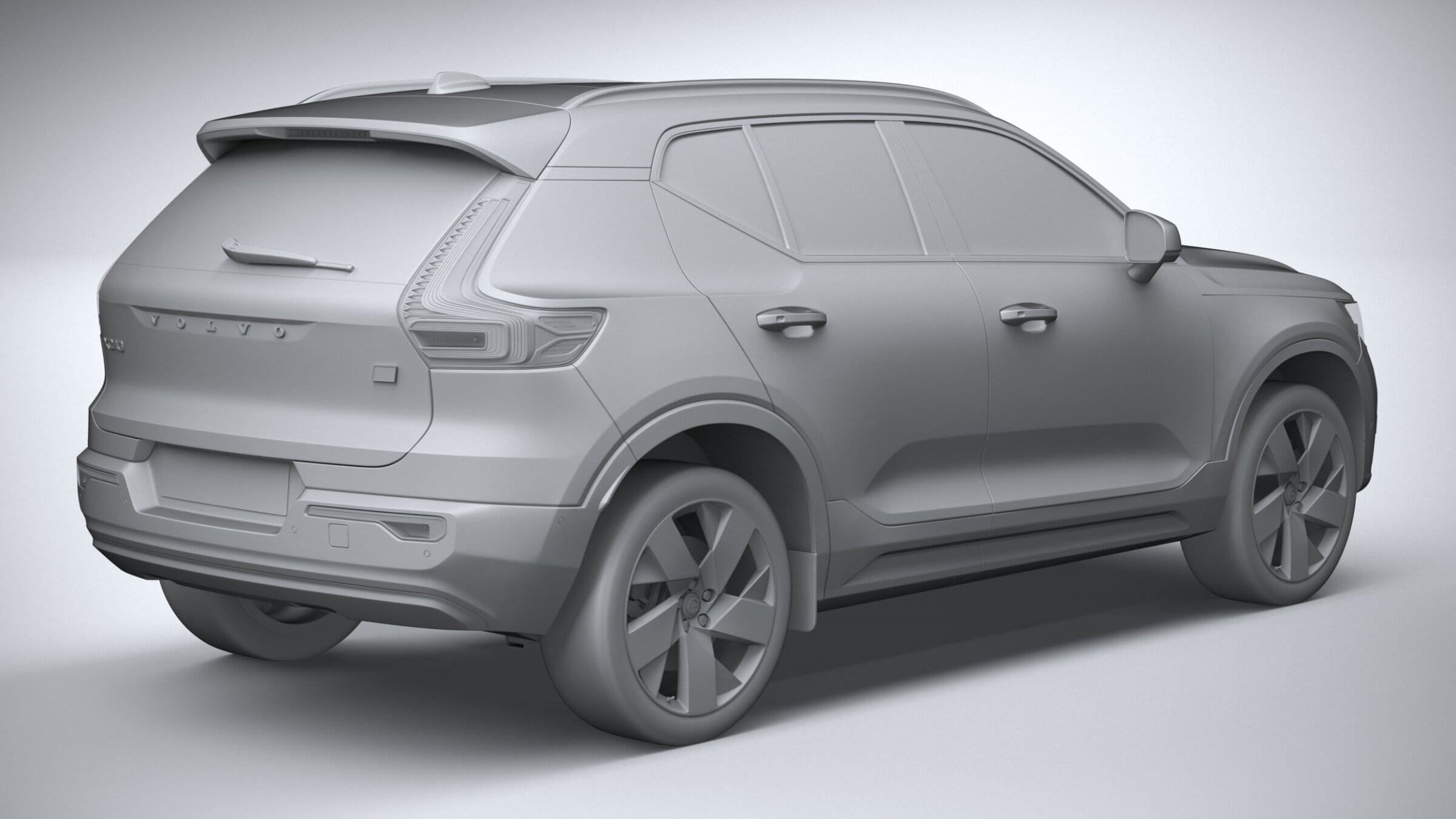 Volvo XC40 Recharge 2023 - 3D Model by SQUIR