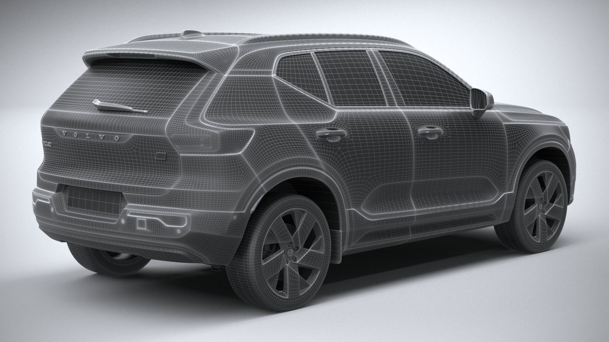 Volvo XC40 Recharge 2023 - 3D Model by SQUIR