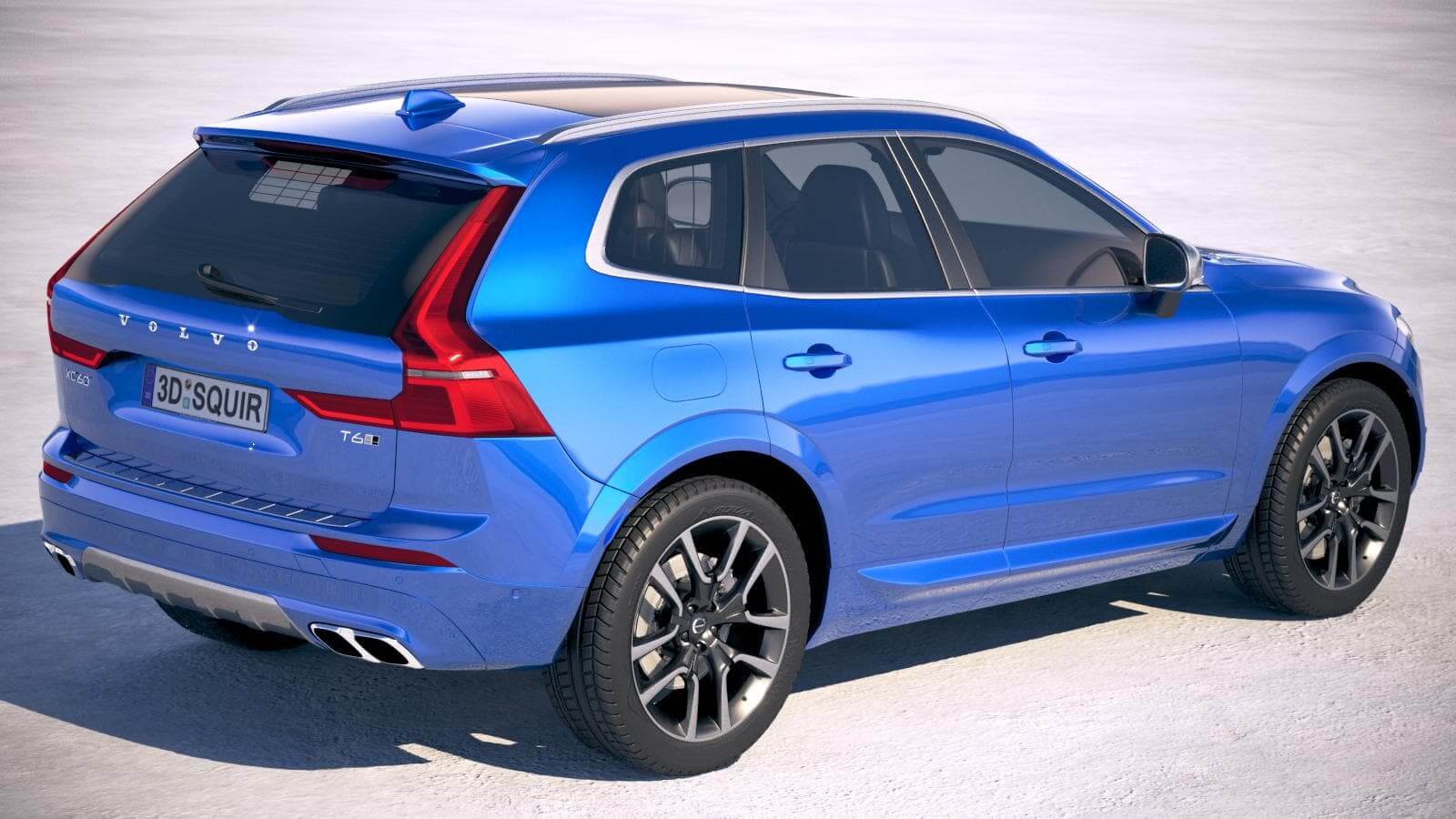 Volvo XC60 R-Design 2018 3D Model by SQUIR