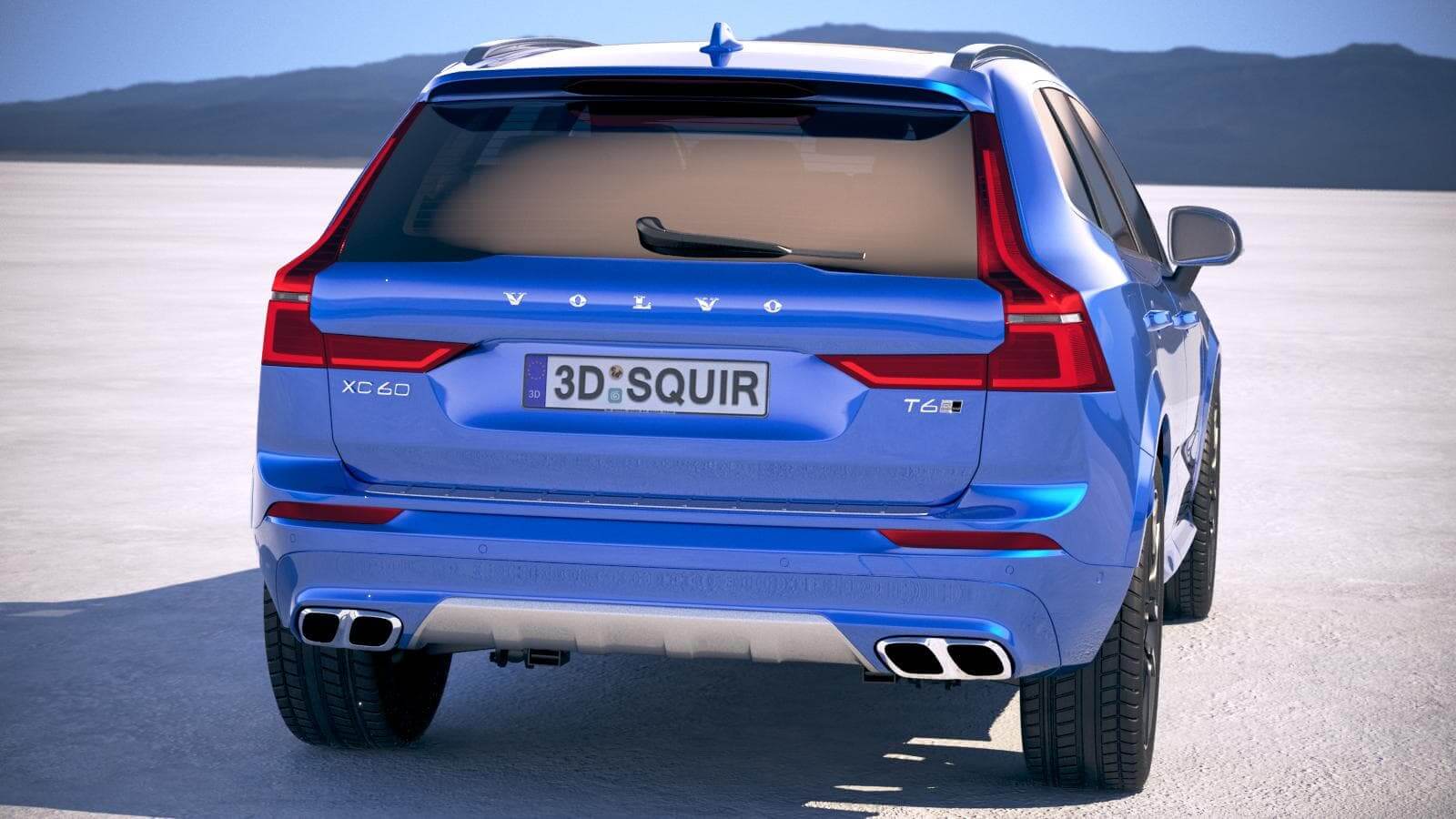 Volvo XC60 R-Design 2018 3D Model by SQUIR