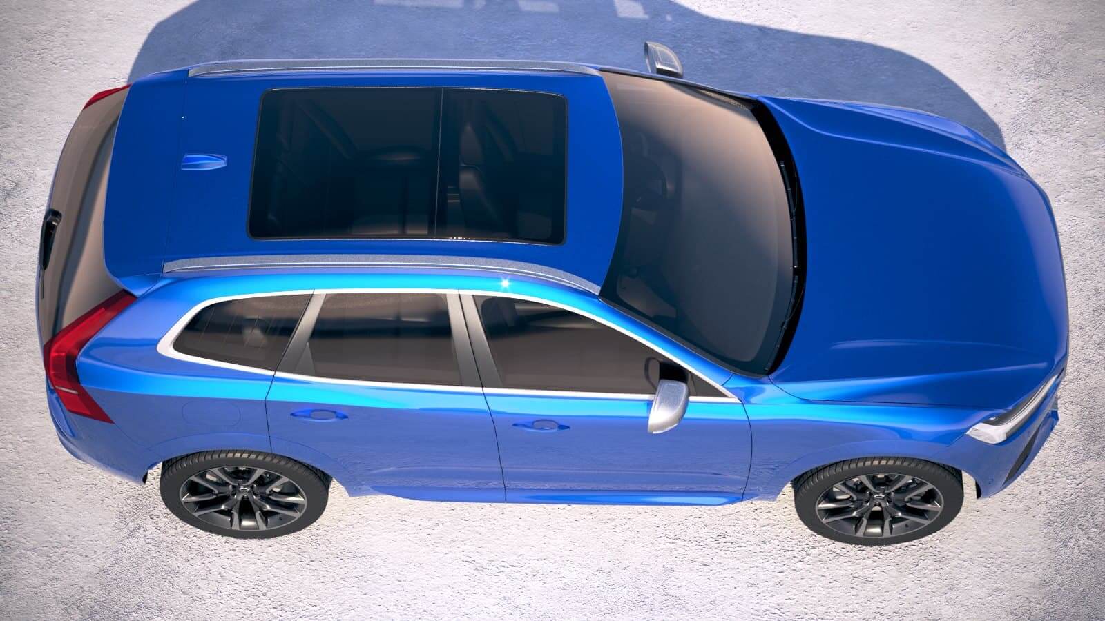 Volvo XC60 R-Design 2018 3D Model by SQUIR