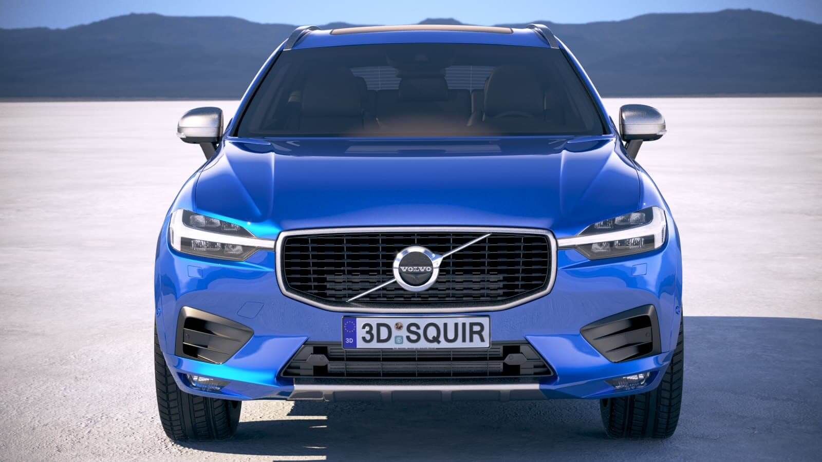 Volvo XC60 R-Design 2018 3D Model by SQUIR