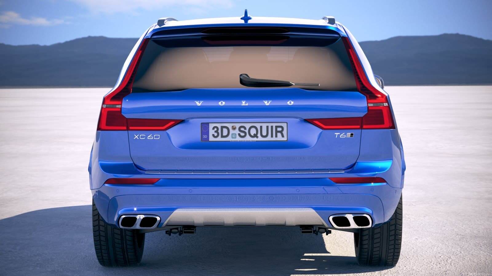 Volvo XC60 R-Design 2018 3D Model by SQUIR