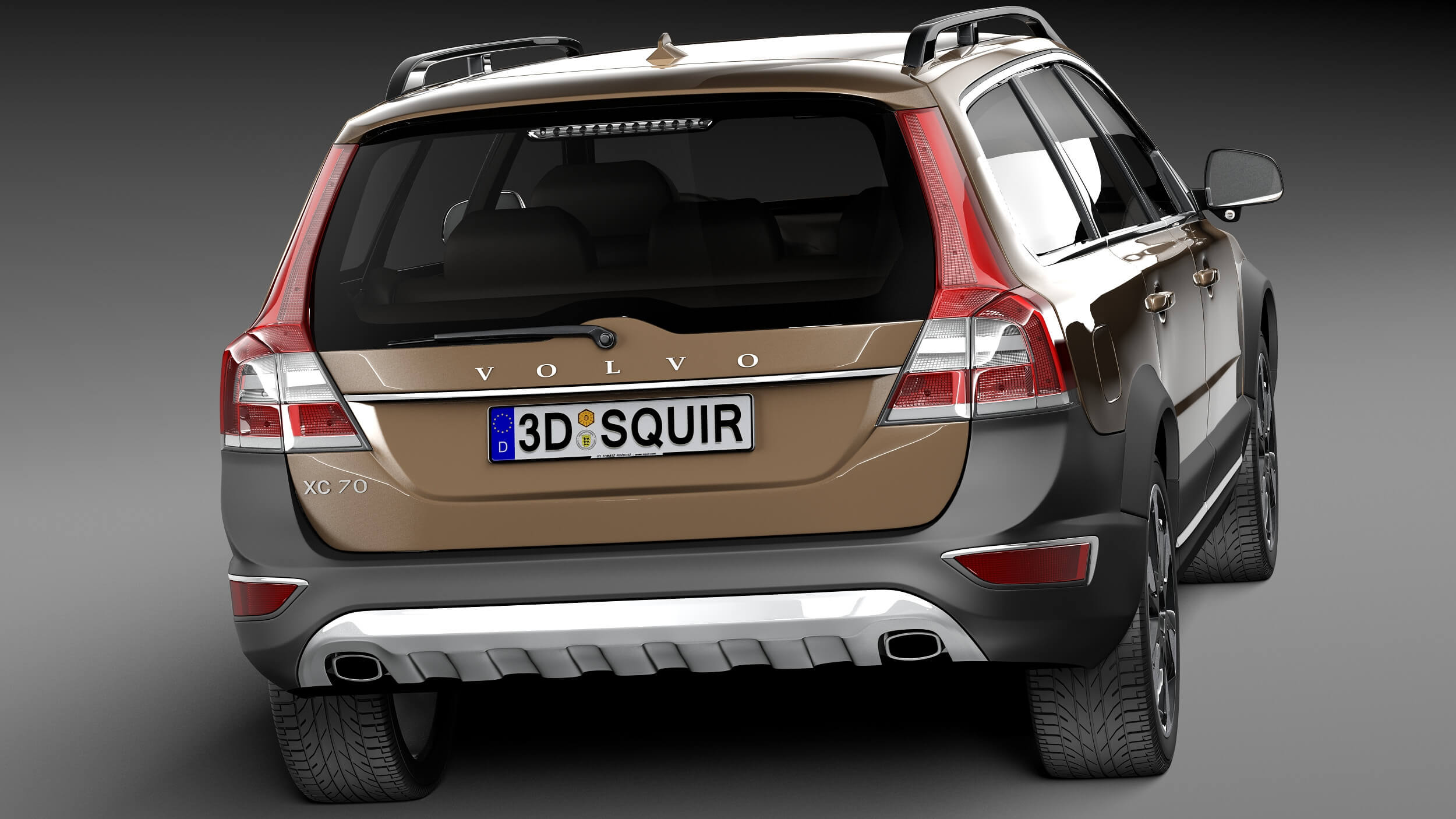 Volvo XC70 2014 - 3D Model by SQUIR