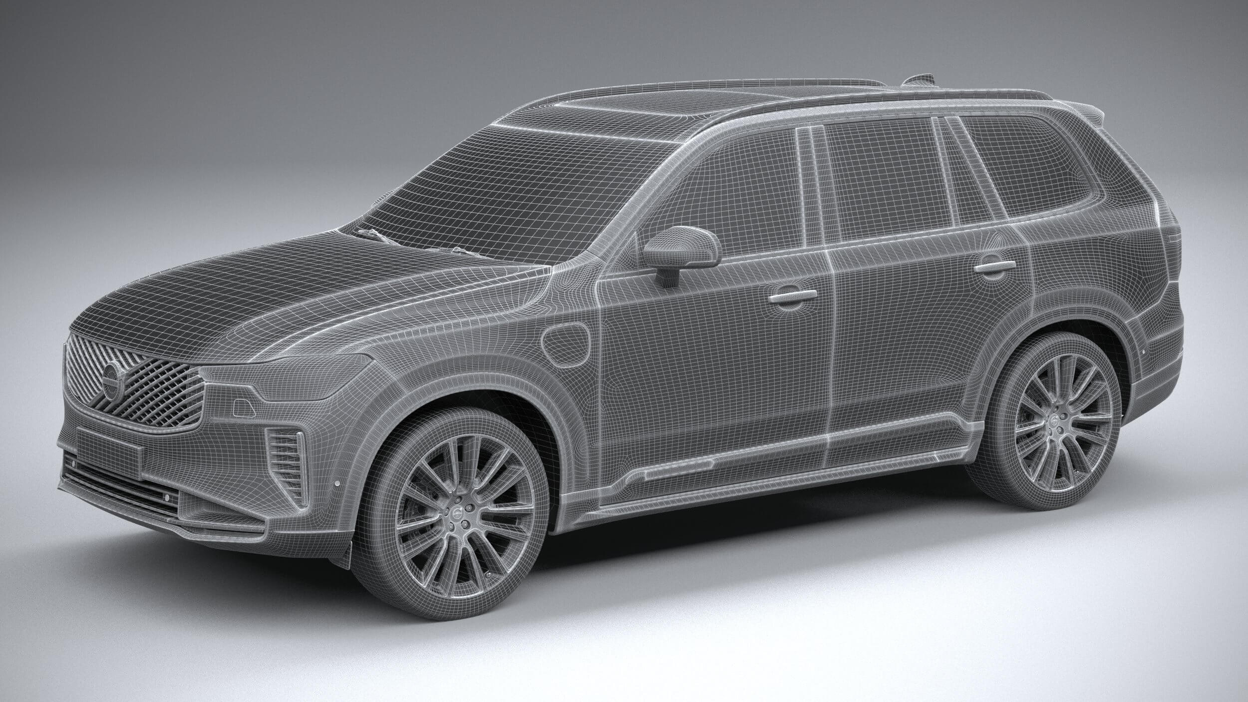 Volvo XC90 2025 - 3D Model by SQUIR