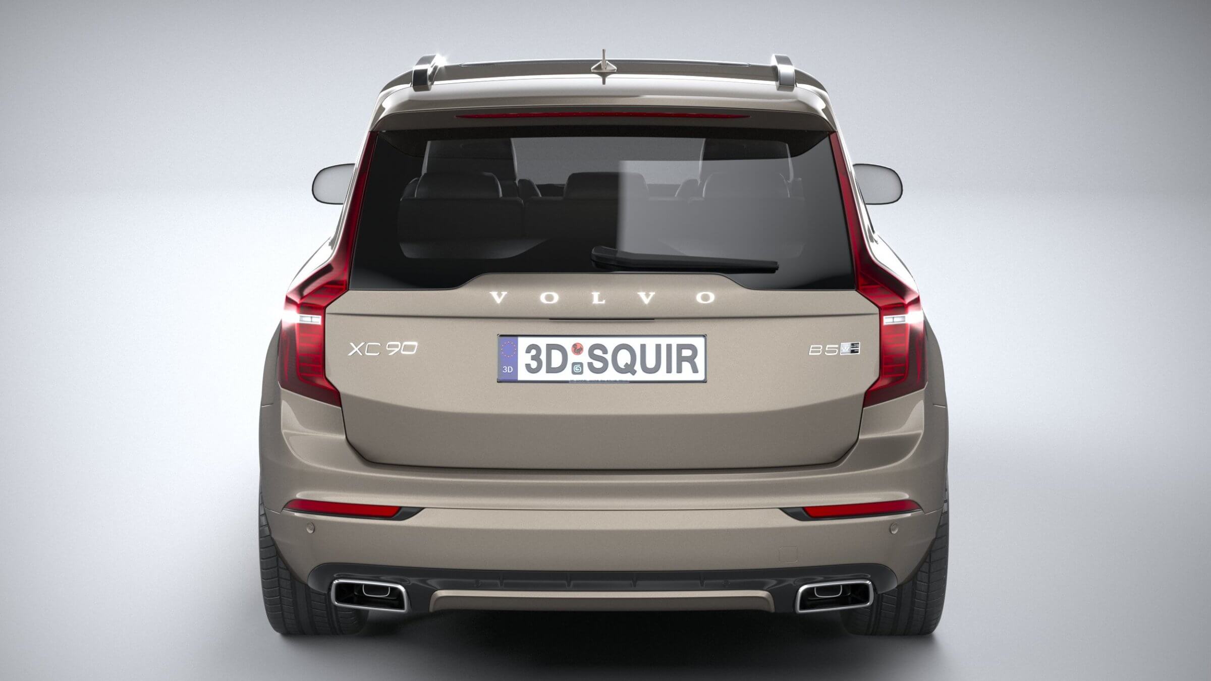 Volvo XC90 R-Design 2020 3D Model by SQUIR