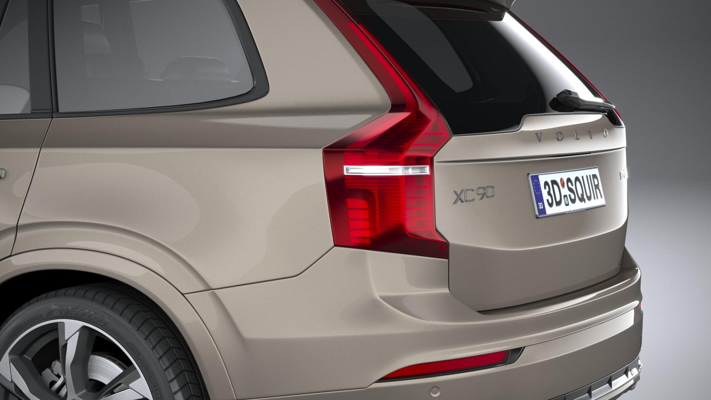 Volvo XC90 R-Design 2020 3D Model by SQUIR