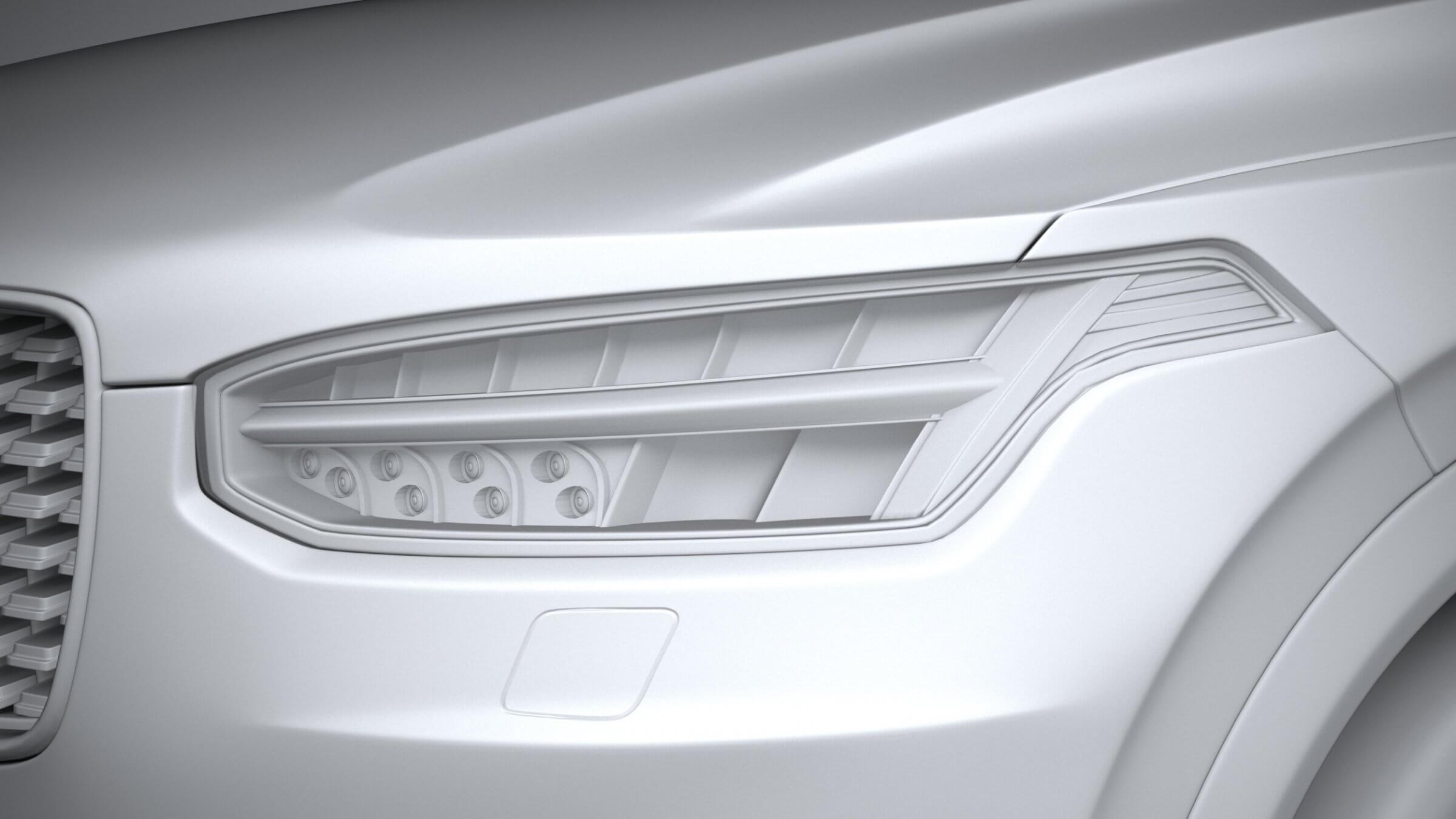 Volvo XC90 R-Design 2020 3D Model by SQUIR