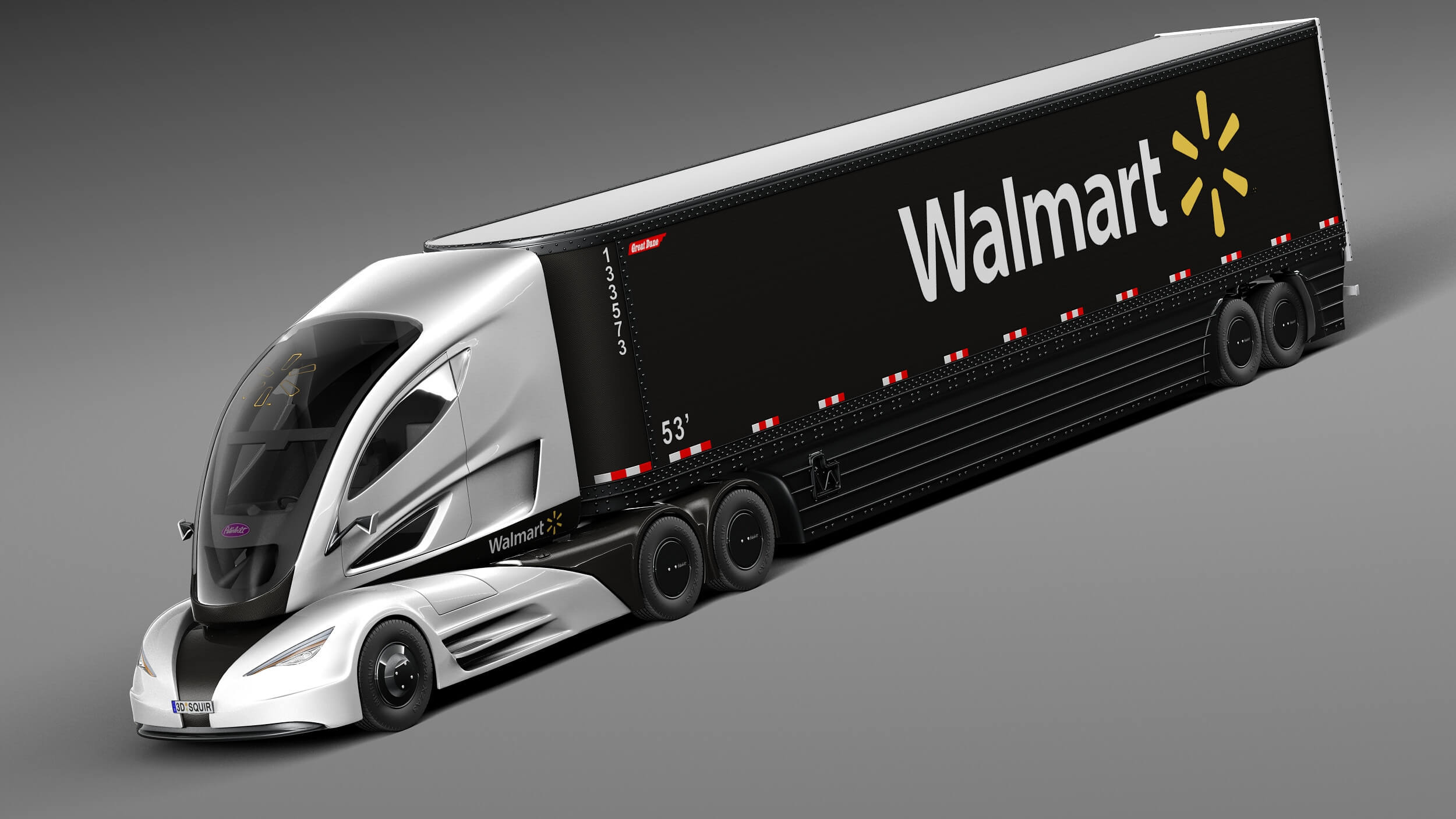 Walmart Truck 2015 - 3D Model by SQUIR
