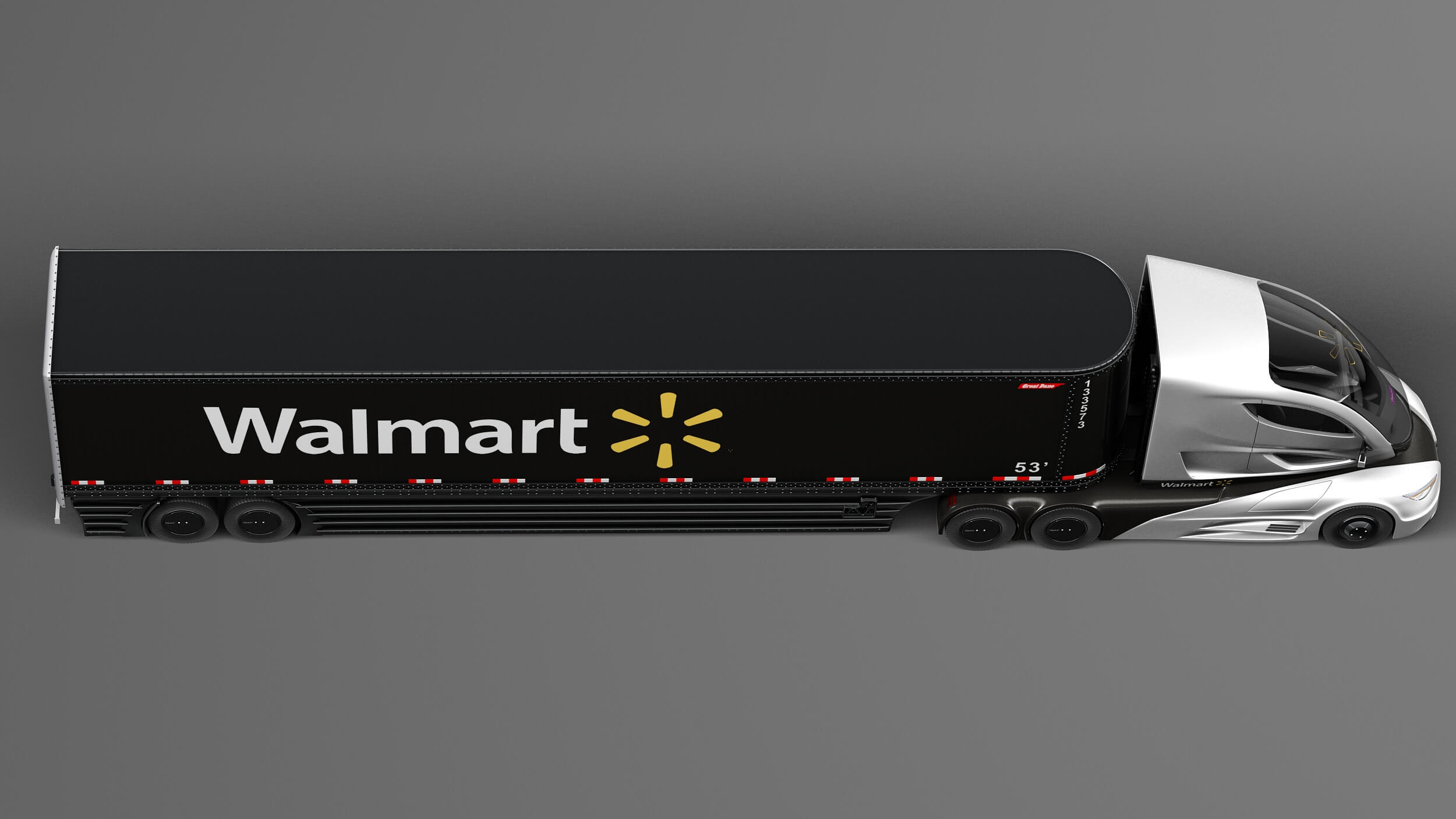 Walmart Truck 2015 - 3D Model by SQUIR
