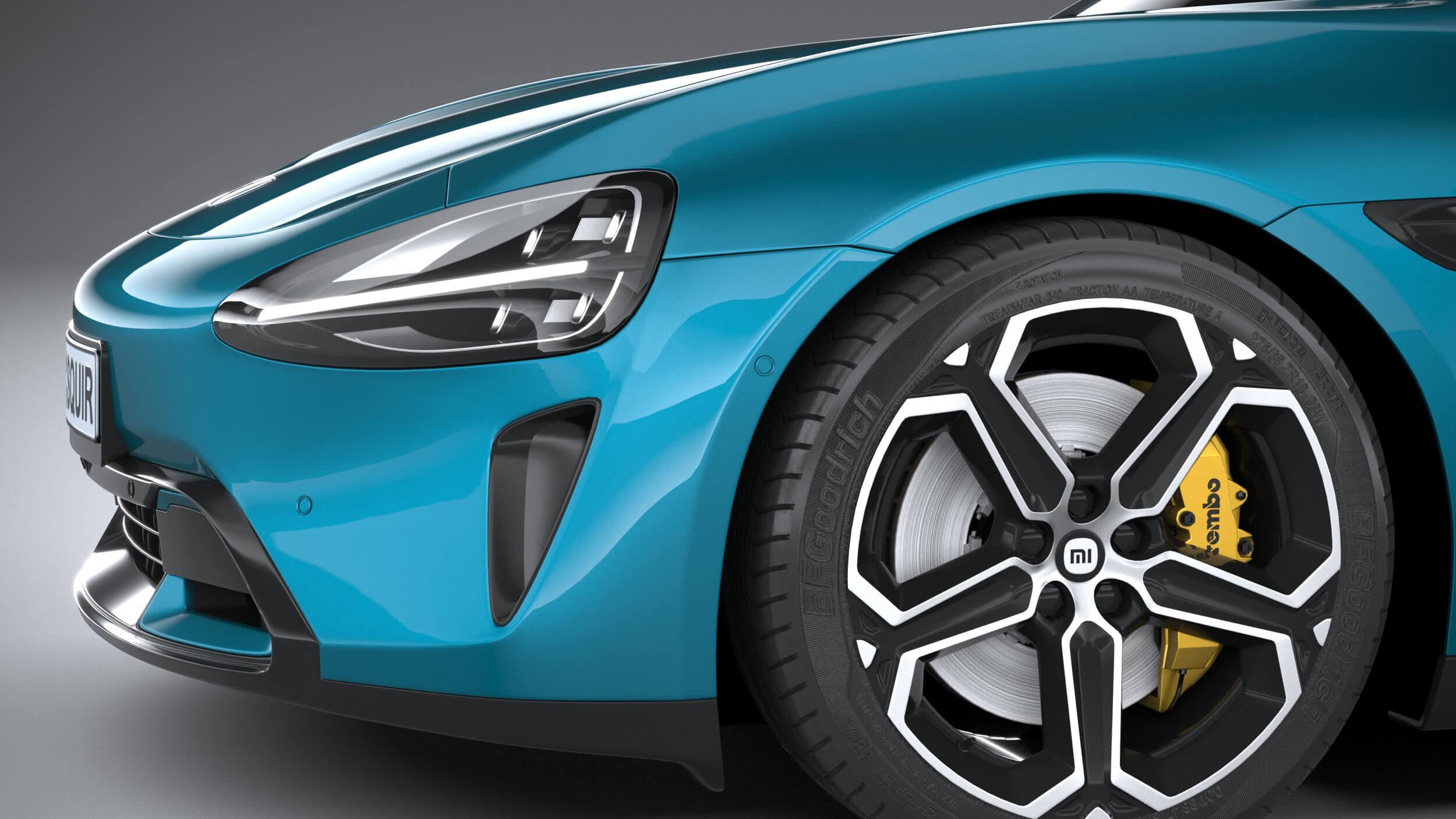 Xiaomi SU7 2025 - 3D Model by SQUIR