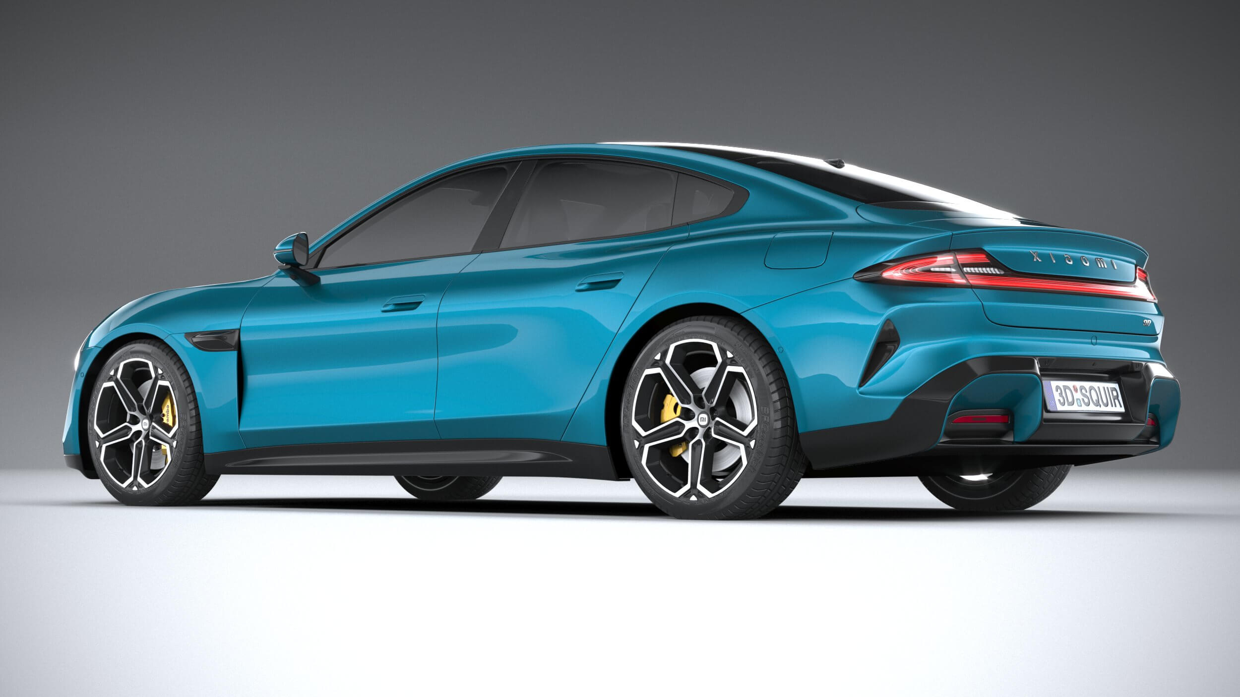 Xiaomi SU7 2025 - 3D Model by SQUIR