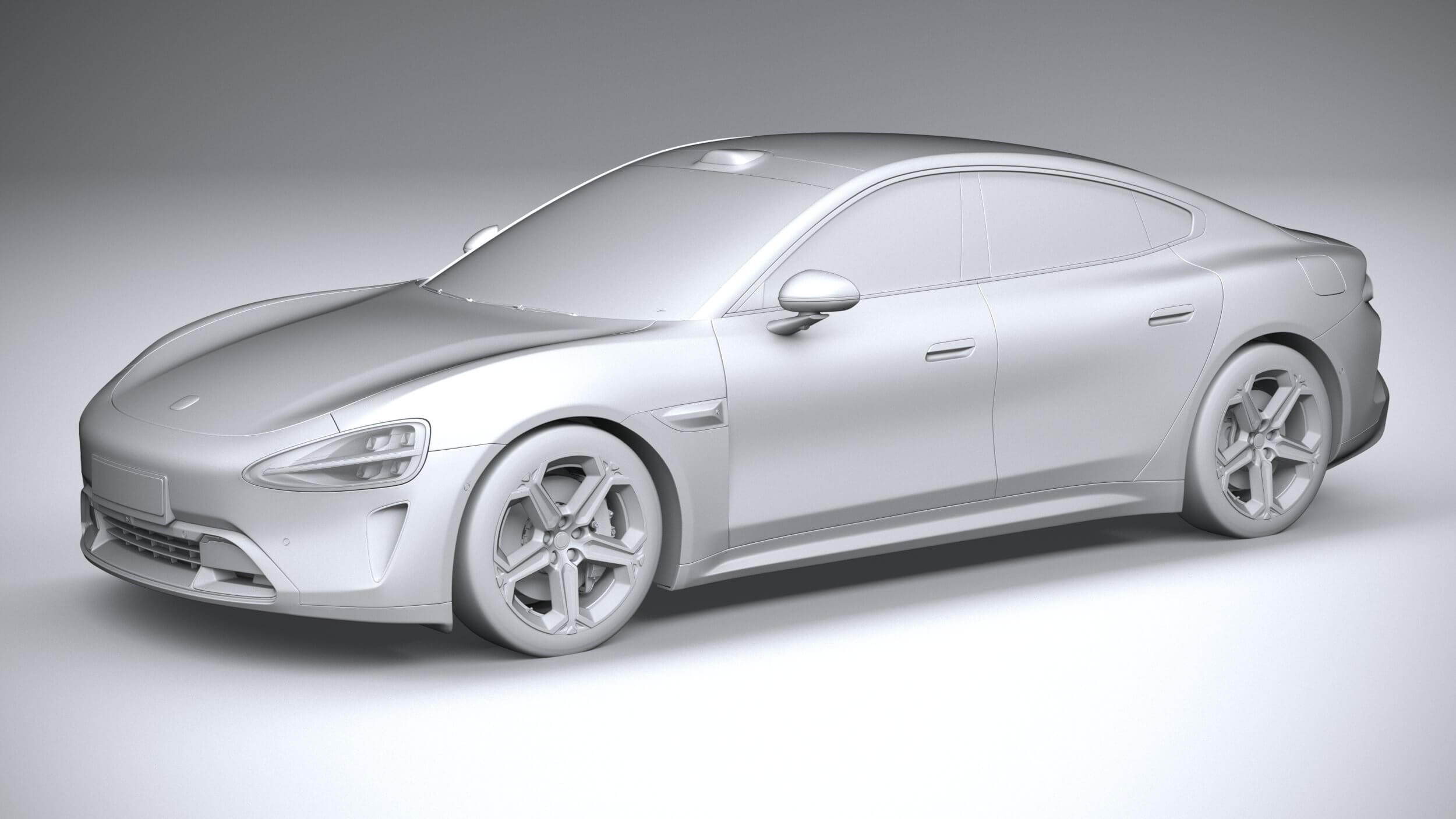 Xiaomi SU7 2025 - 3D Model by SQUIR