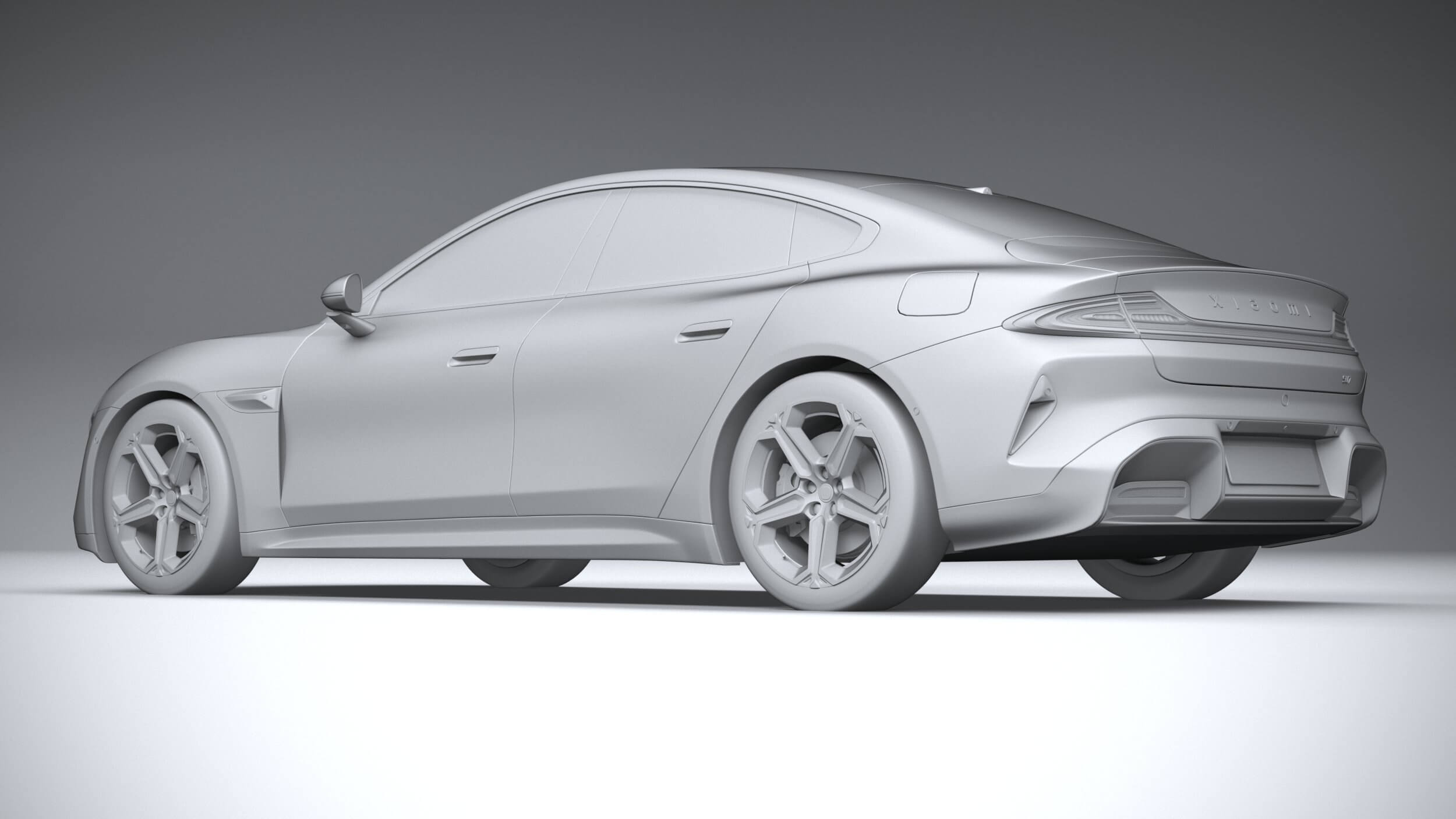 Xiaomi SU7 2025 - 3D Model by SQUIR