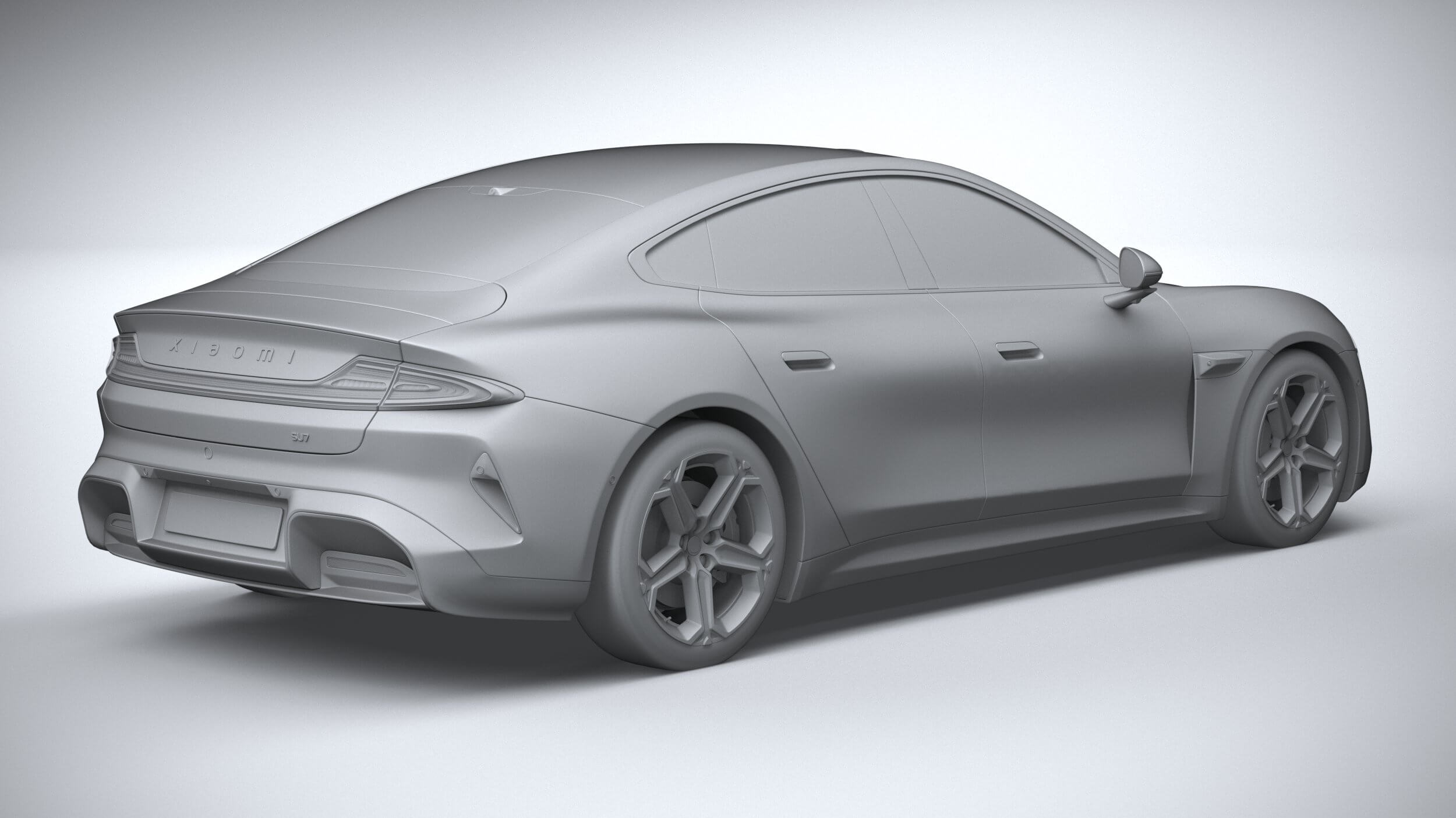 Xiaomi SU7 2025 - 3D Model by SQUIR