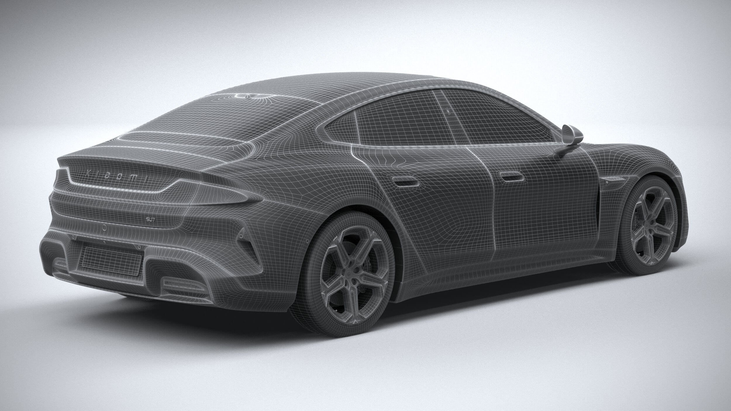 Xiaomi SU7 2025 - 3D Model by SQUIR