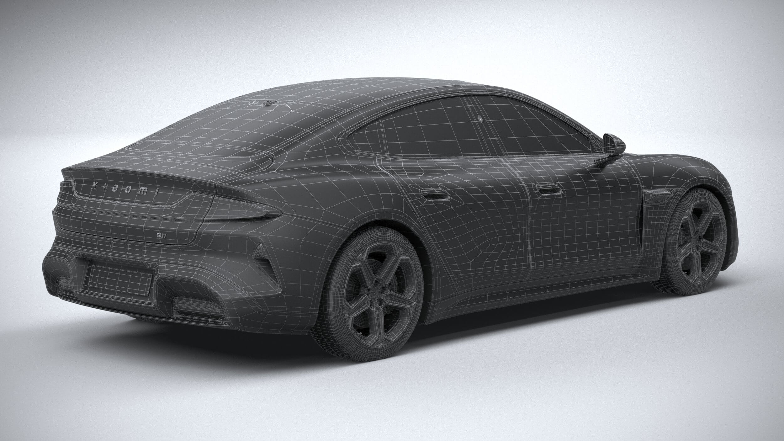 Xiaomi SU7 2025 - 3D Model by SQUIR