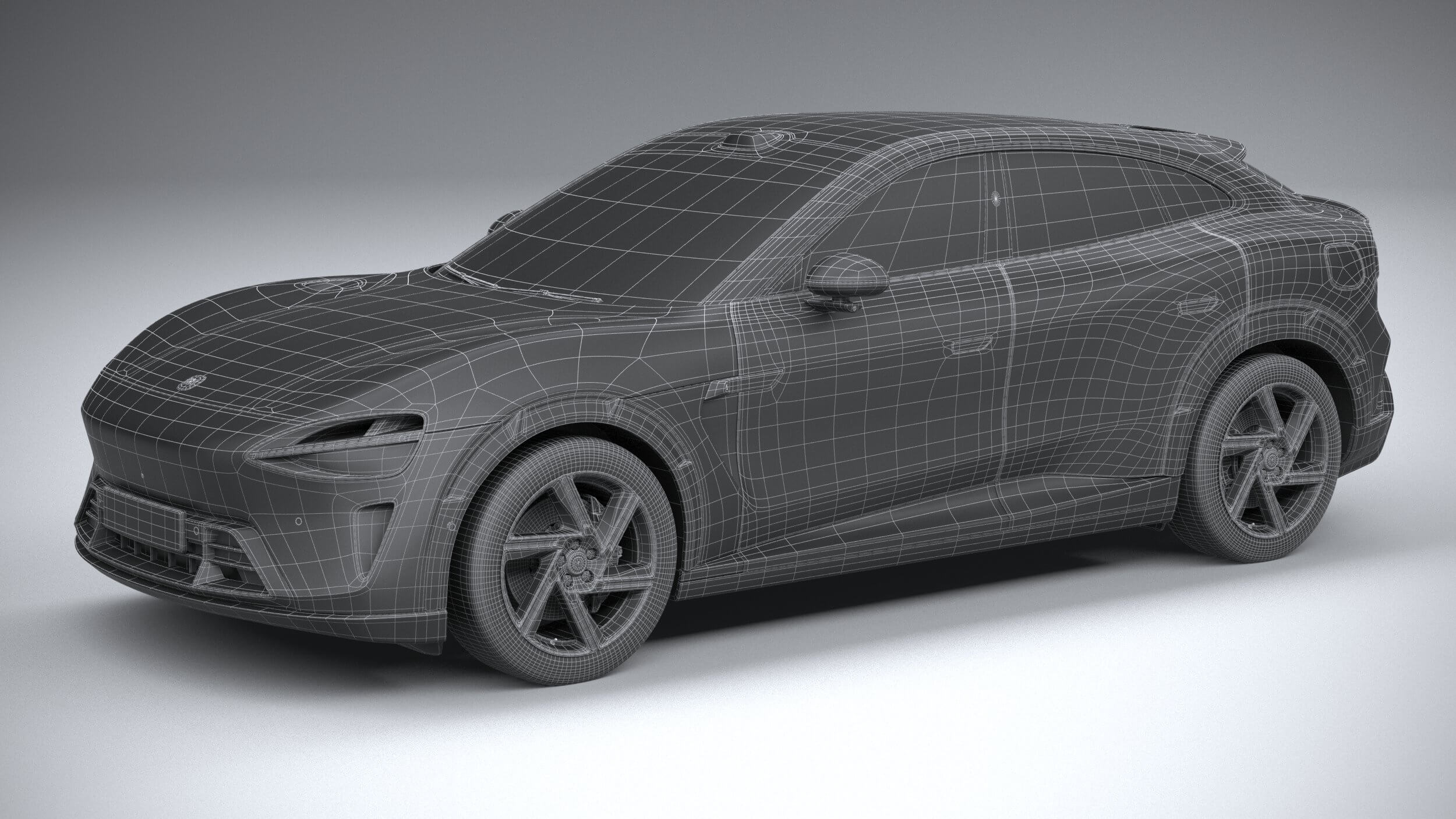 Xiaomi YU7 2025 - 3D Model by SQUIR