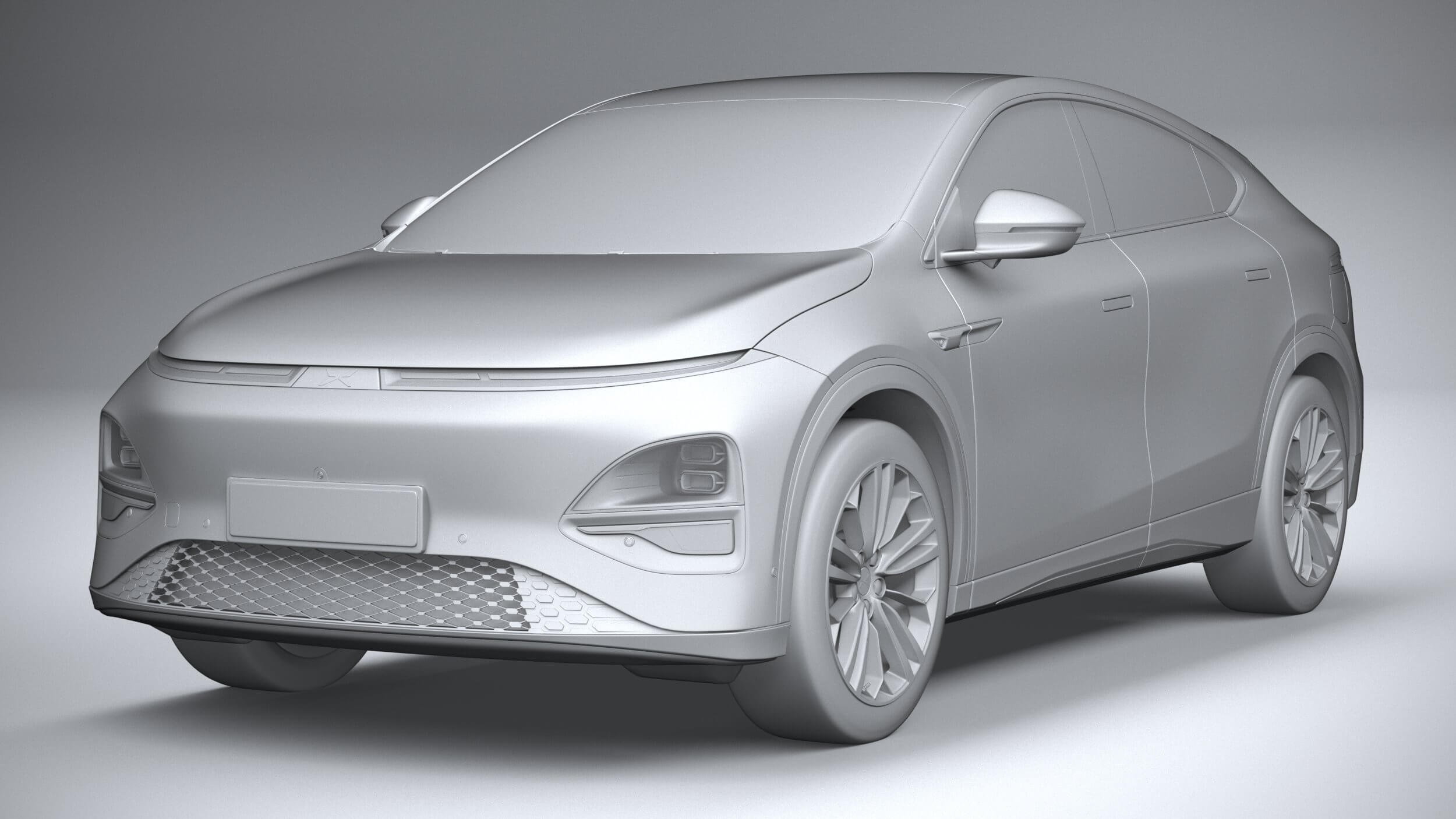 Xpeng G6 2025 - 3D Model by SQUIR
