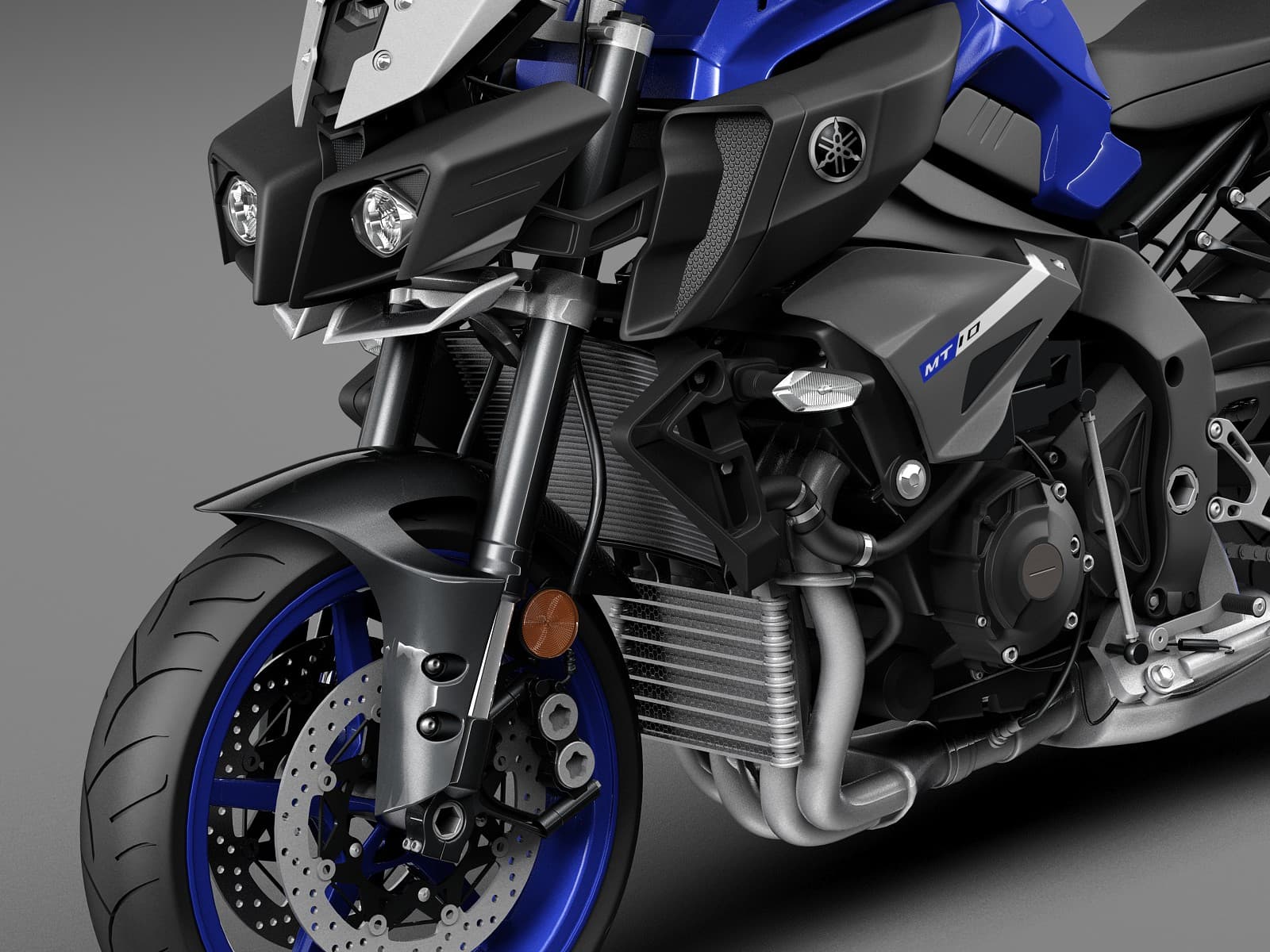 Yamaha MT-10 2016 3D Model by SQUIR