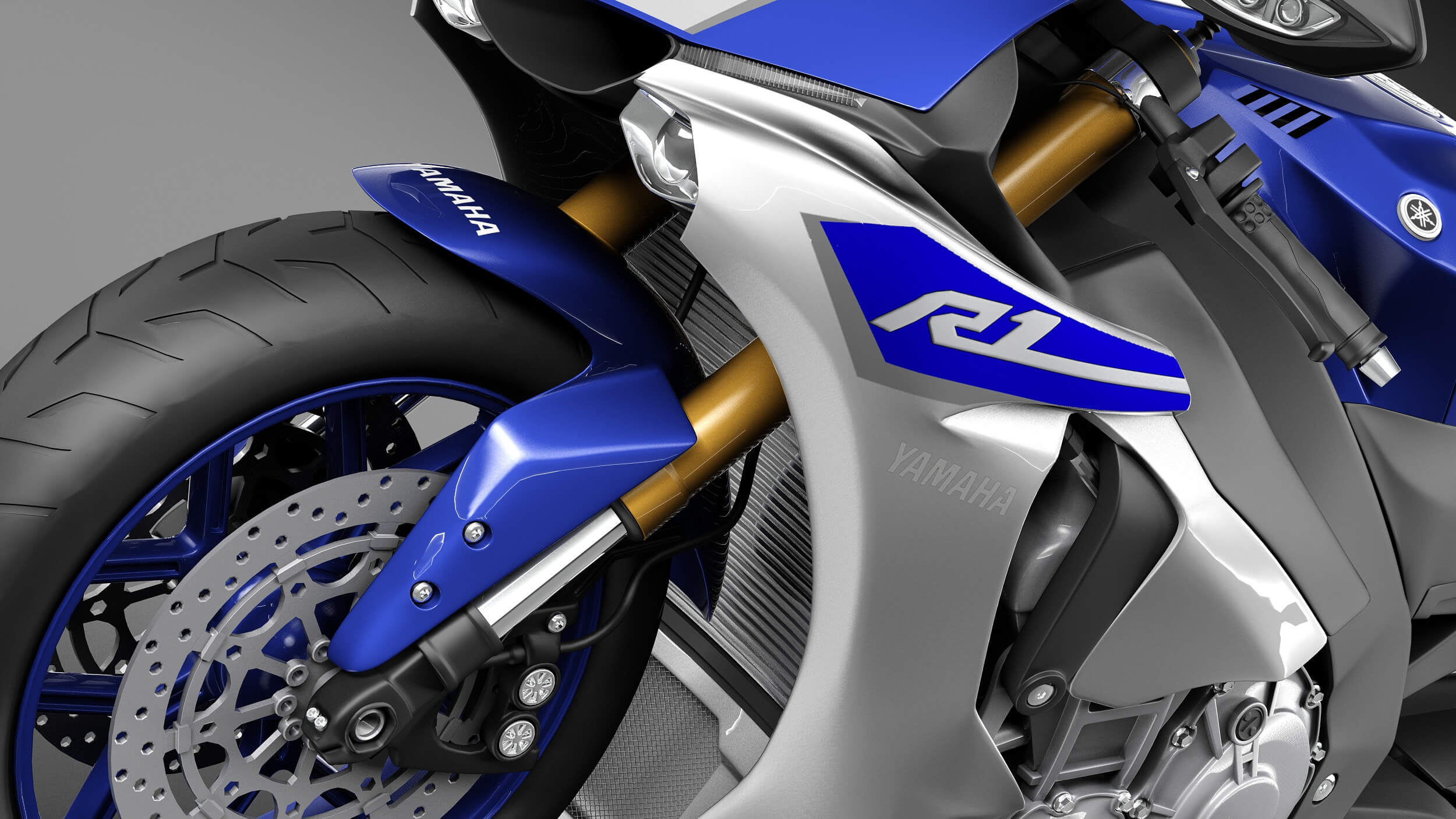 Yamaha R1 2015 - 3D Model by SQUIR
