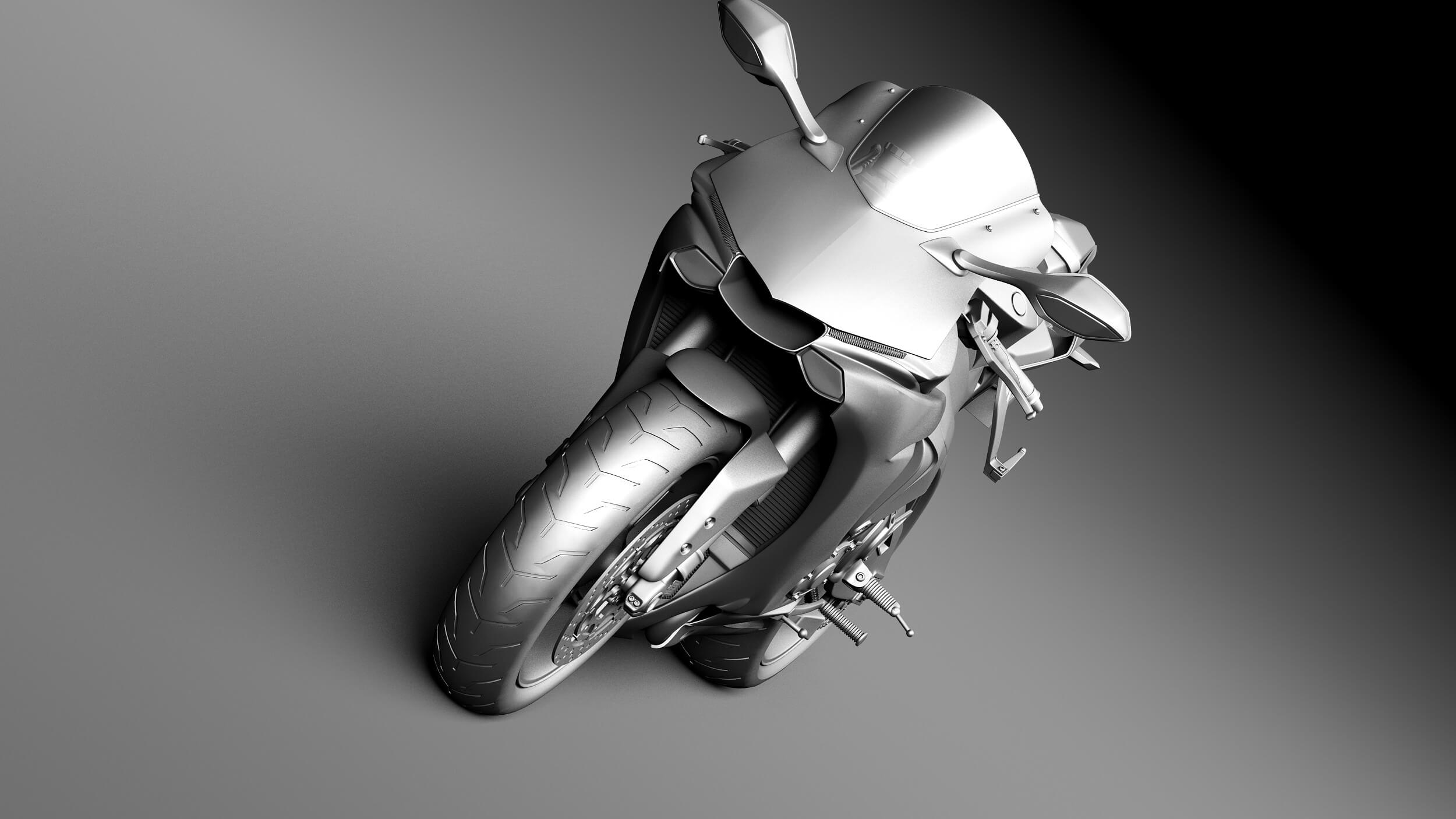 Yamaha R1 2015 - 3D Model by SQUIR