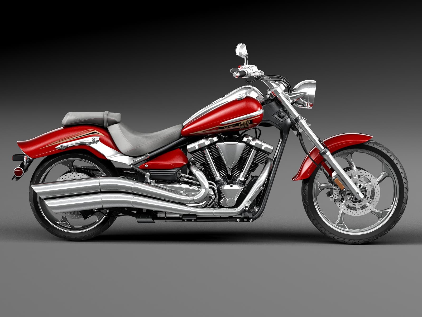 Yamaha Raider S 2015 - 3D Model by SQUIR