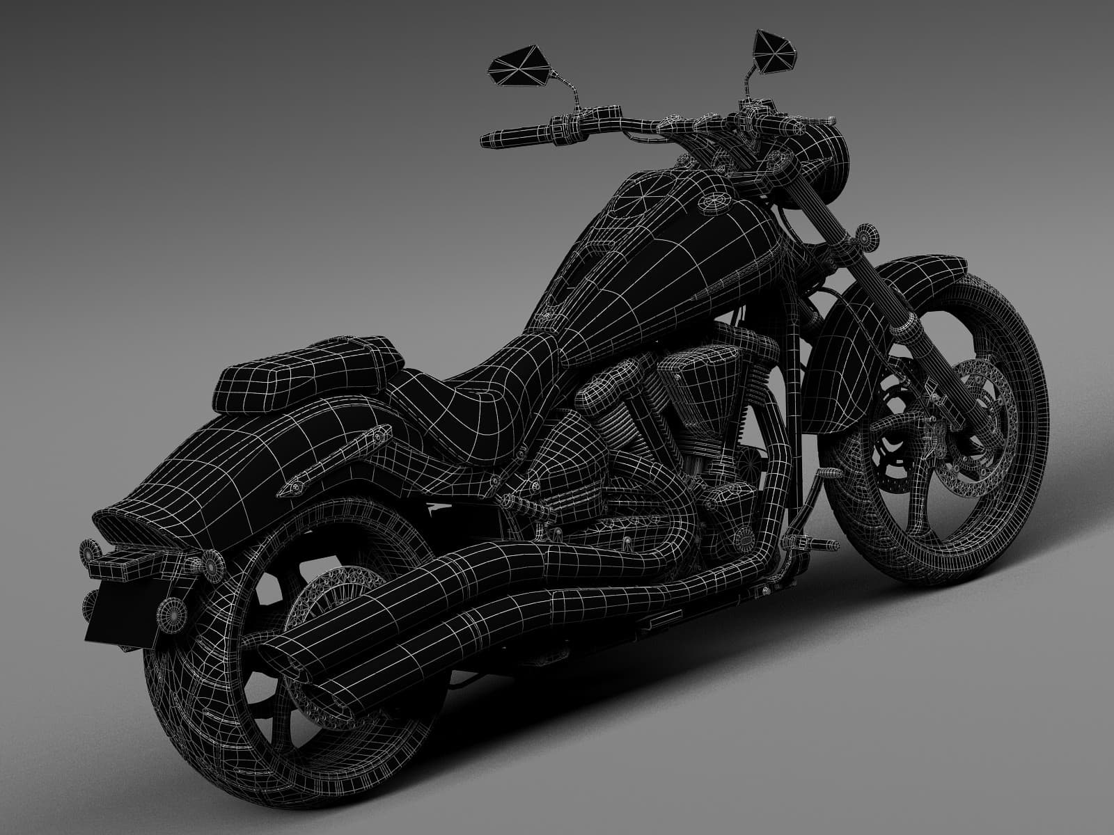 Yamaha Raider S 2015 - 3D Model by SQUIR