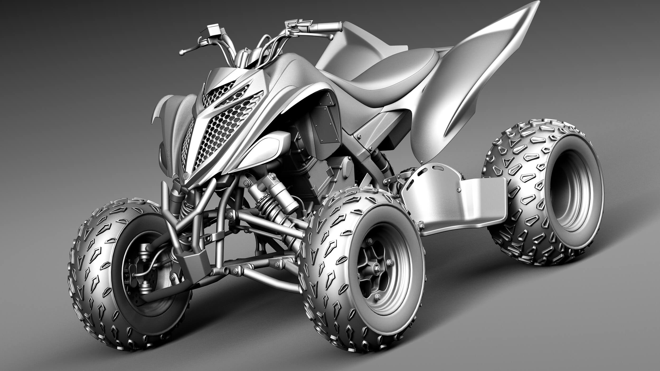 Yamaha Raptor 700s 2014 - 3D Model by SQUIR