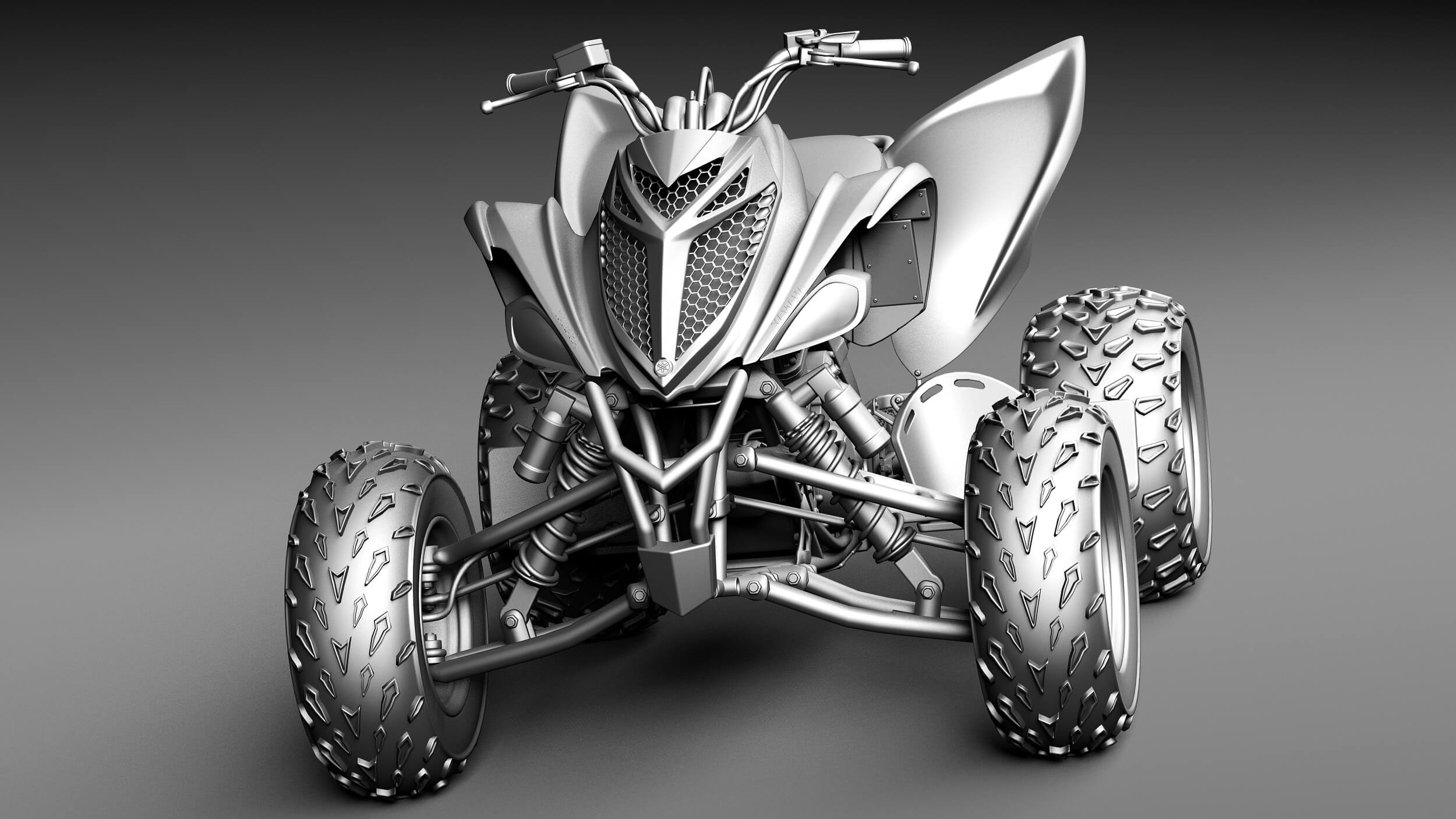 Yamaha Raptor 700s 2014 - 3D Model by SQUIR