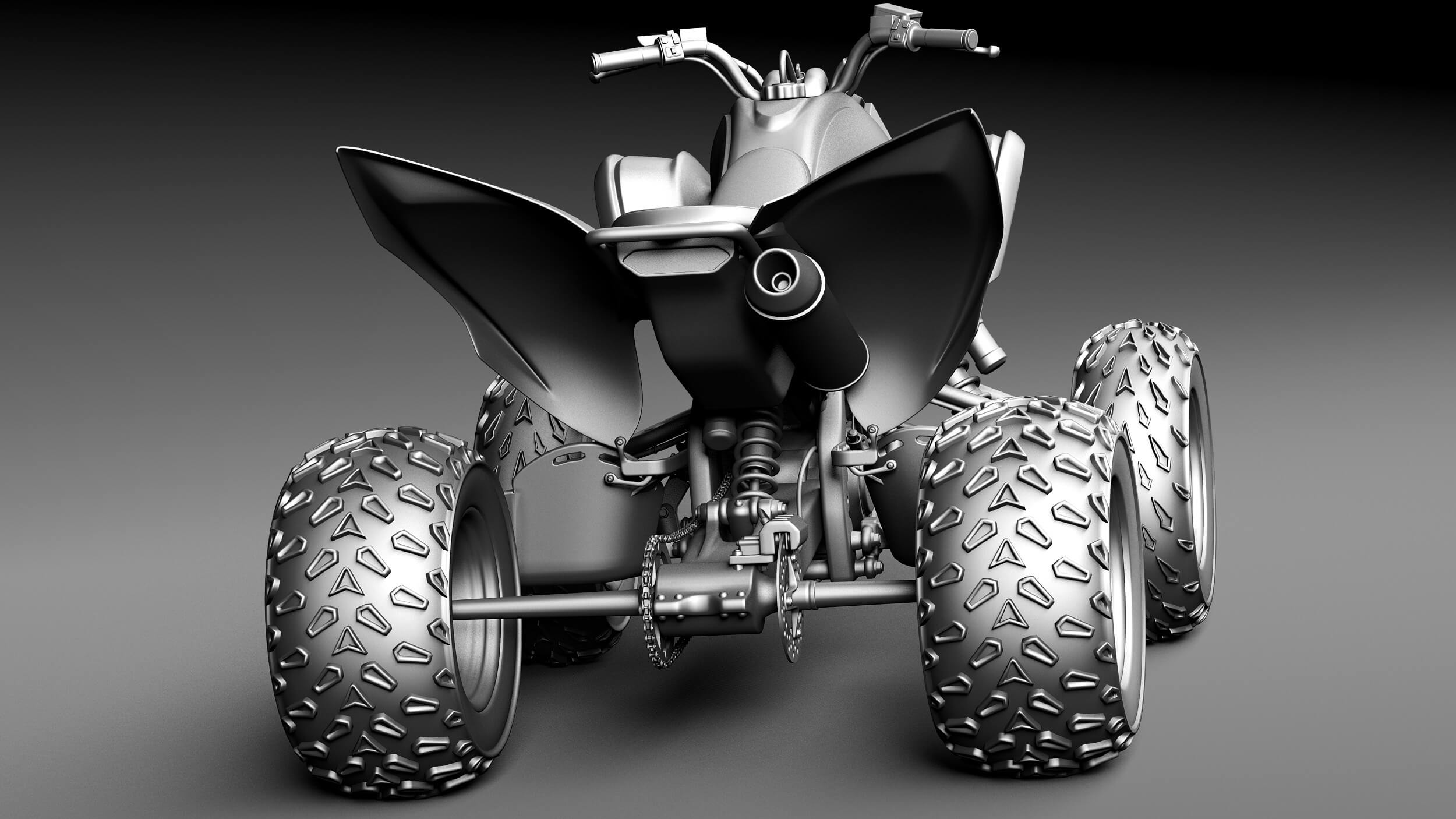 Yamaha Raptor 700s 2014 - 3D Model by SQUIR