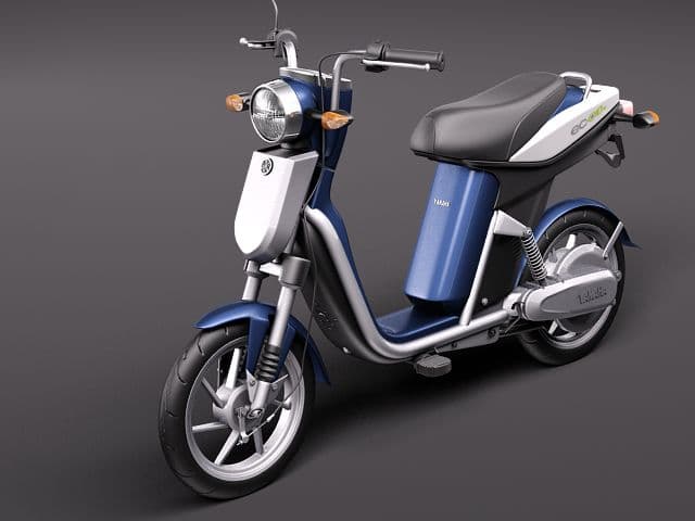 Yamaha Scooter Ec03 Electric 2011 - 3D Model by SQUIR