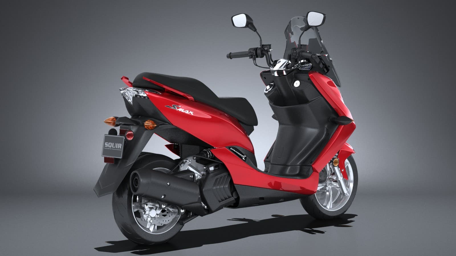 Yamaha SMAX Scooter 2017 - 3D Model by SQUIR