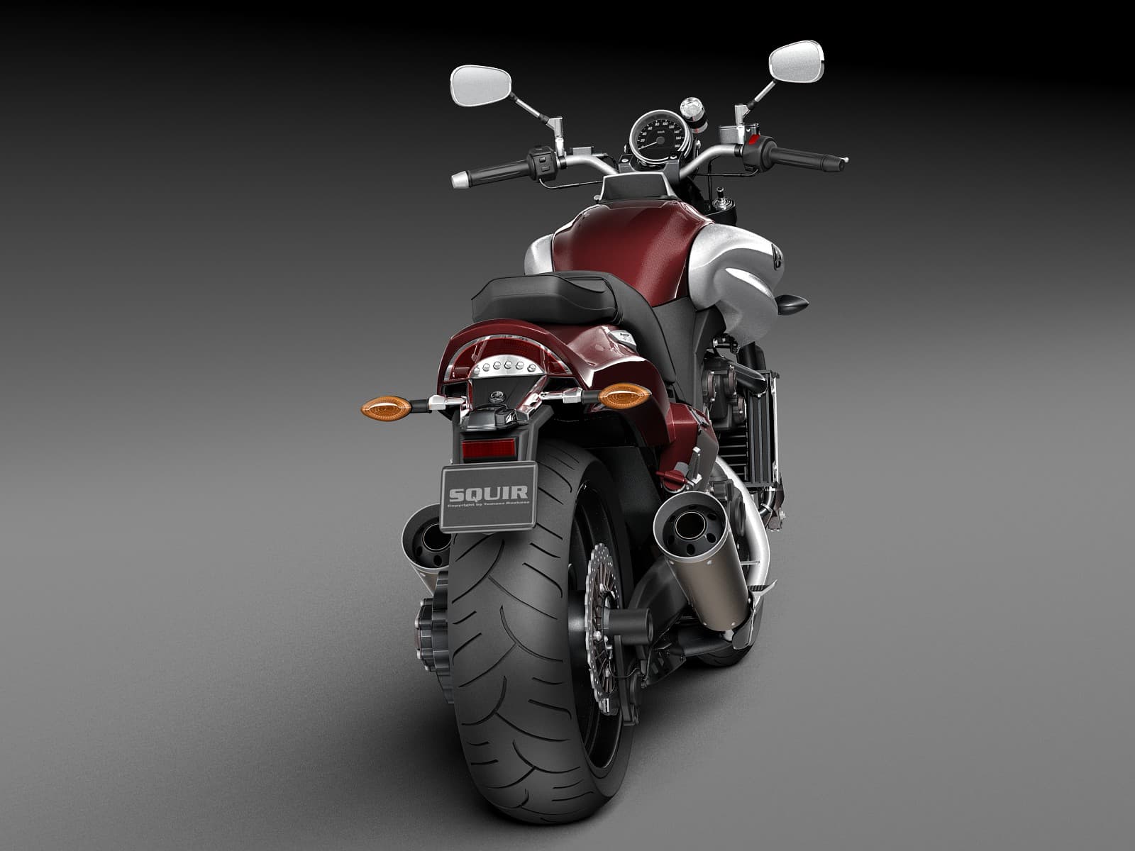 Yamaha VMax 2015 - 3D Model by SQUIR