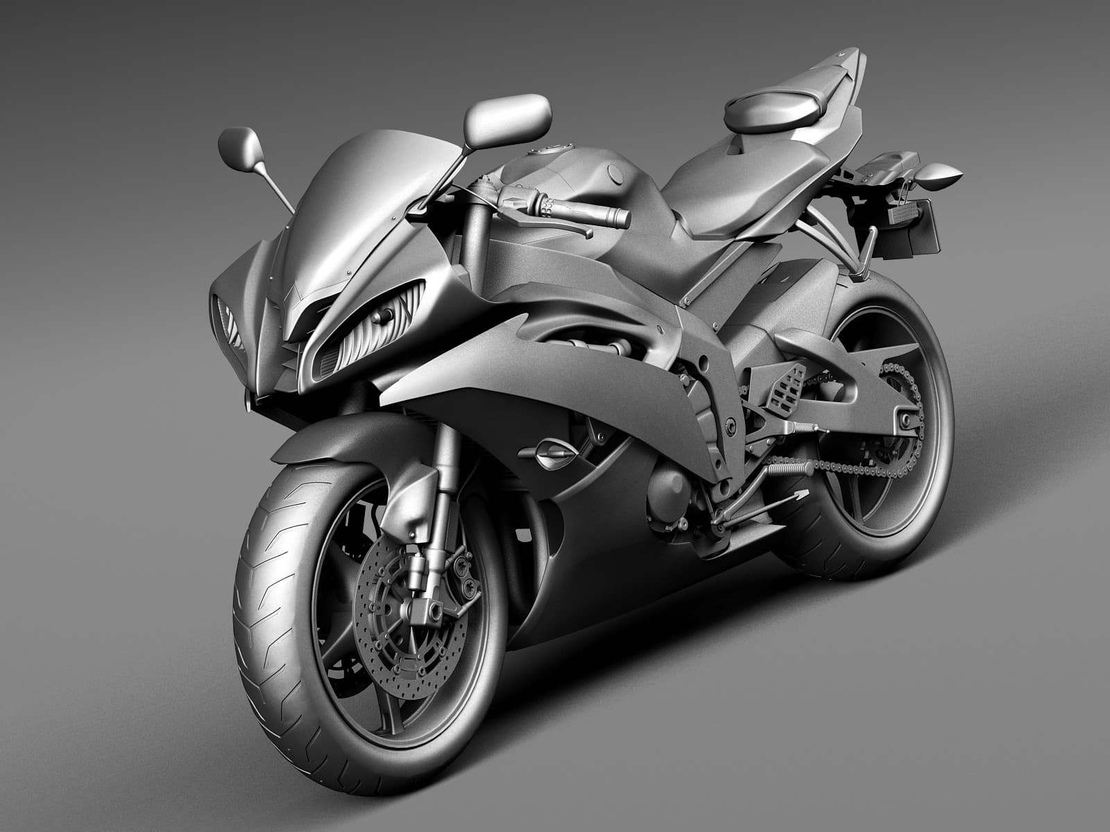 Yamaha YFZ R6 2015 - 3D Model by SQUIR