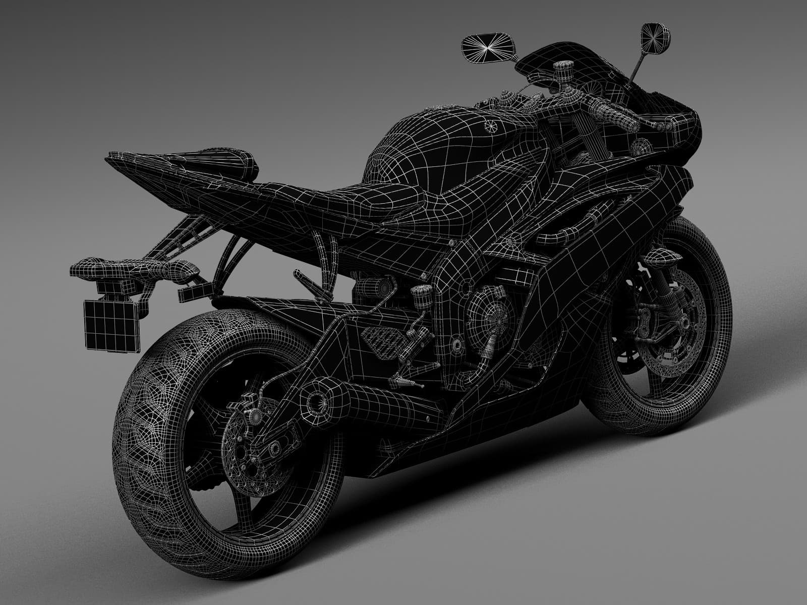Yamaha YFZ R6 2015 - 3D Model by SQUIR